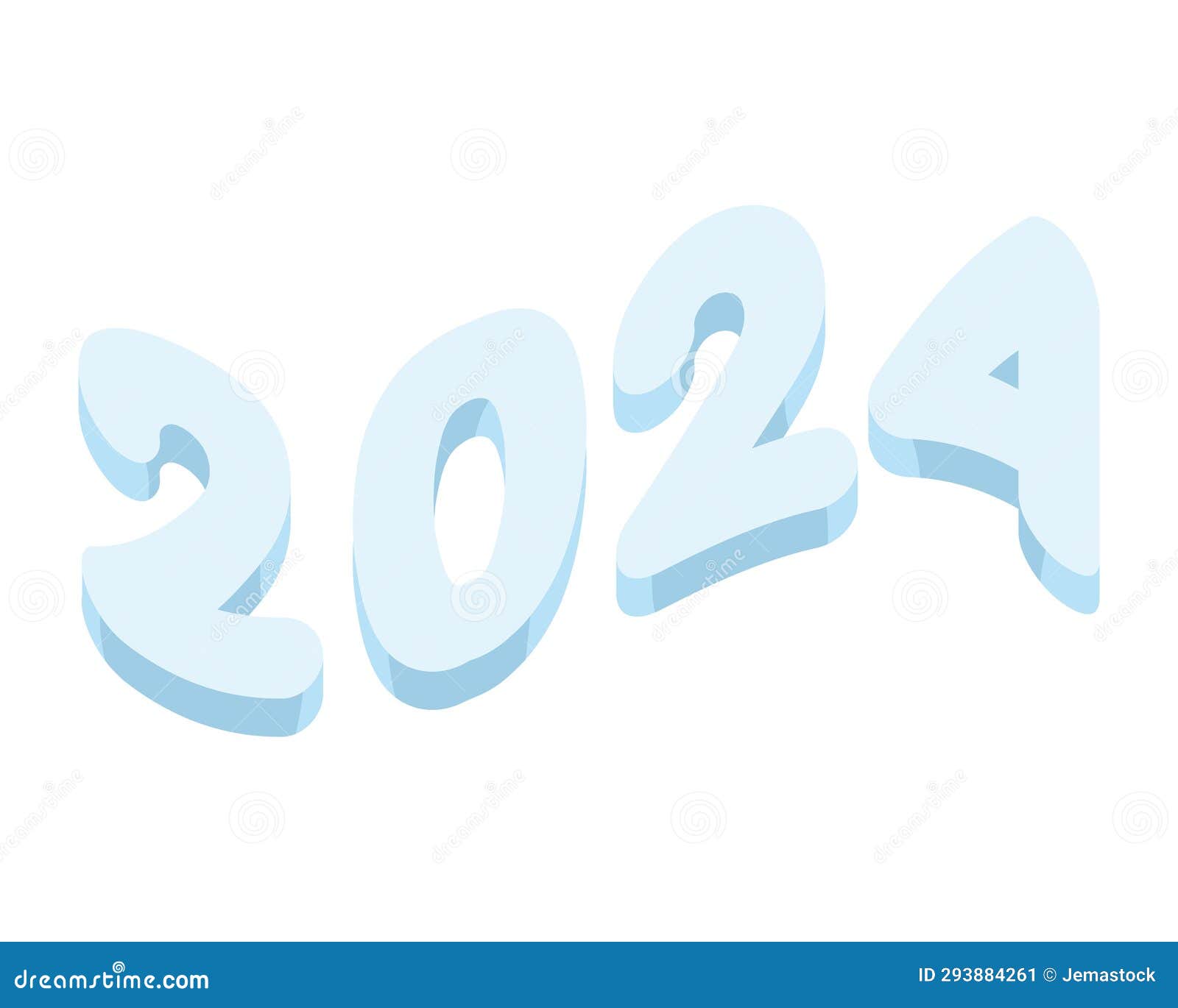 2024 number white design stock vector. Illustration of abstract - 293884261