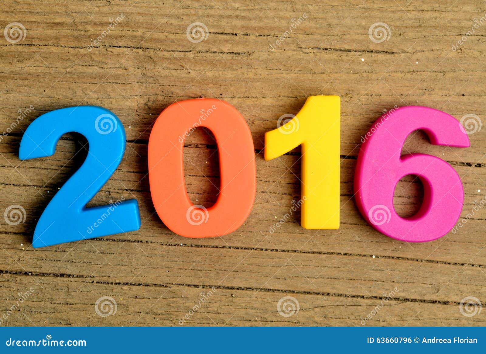 2016 number stock photo. Image of advertising, invitation - 63660796