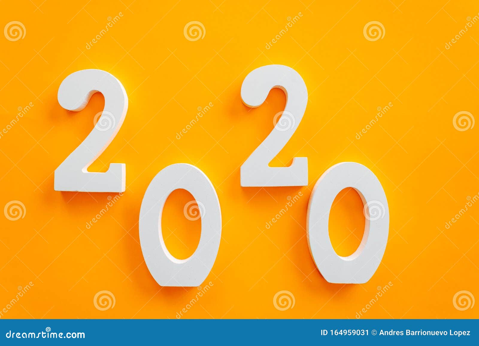 2020 Number Written in White Stock Image - Image of 2020, number: 164959031