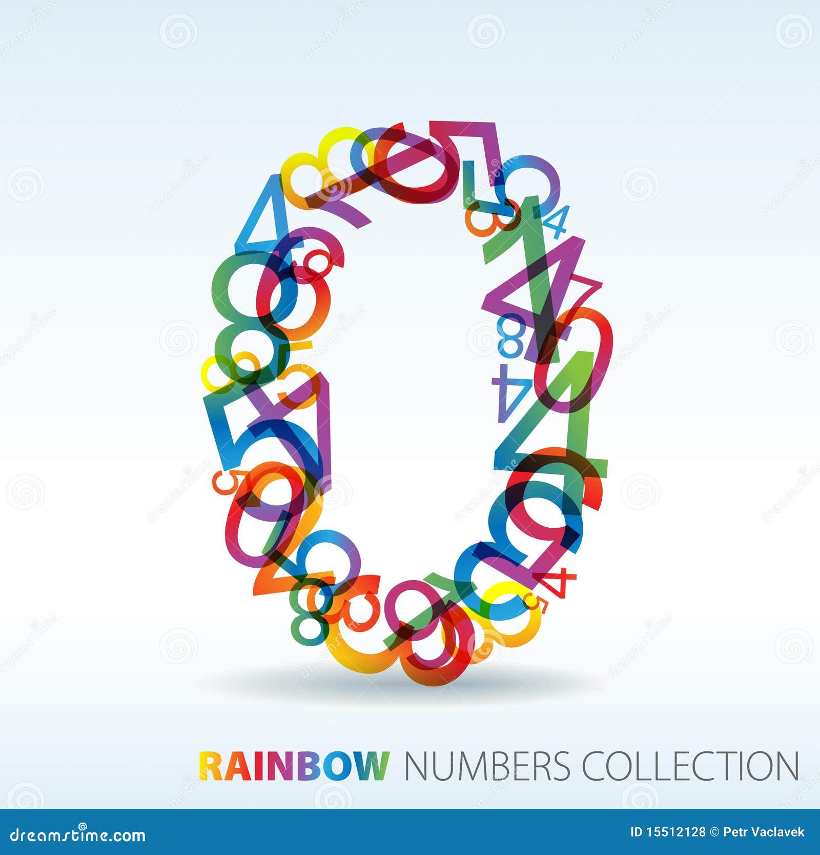 Number zero stock illustration. Illustration of pattern - 15512128