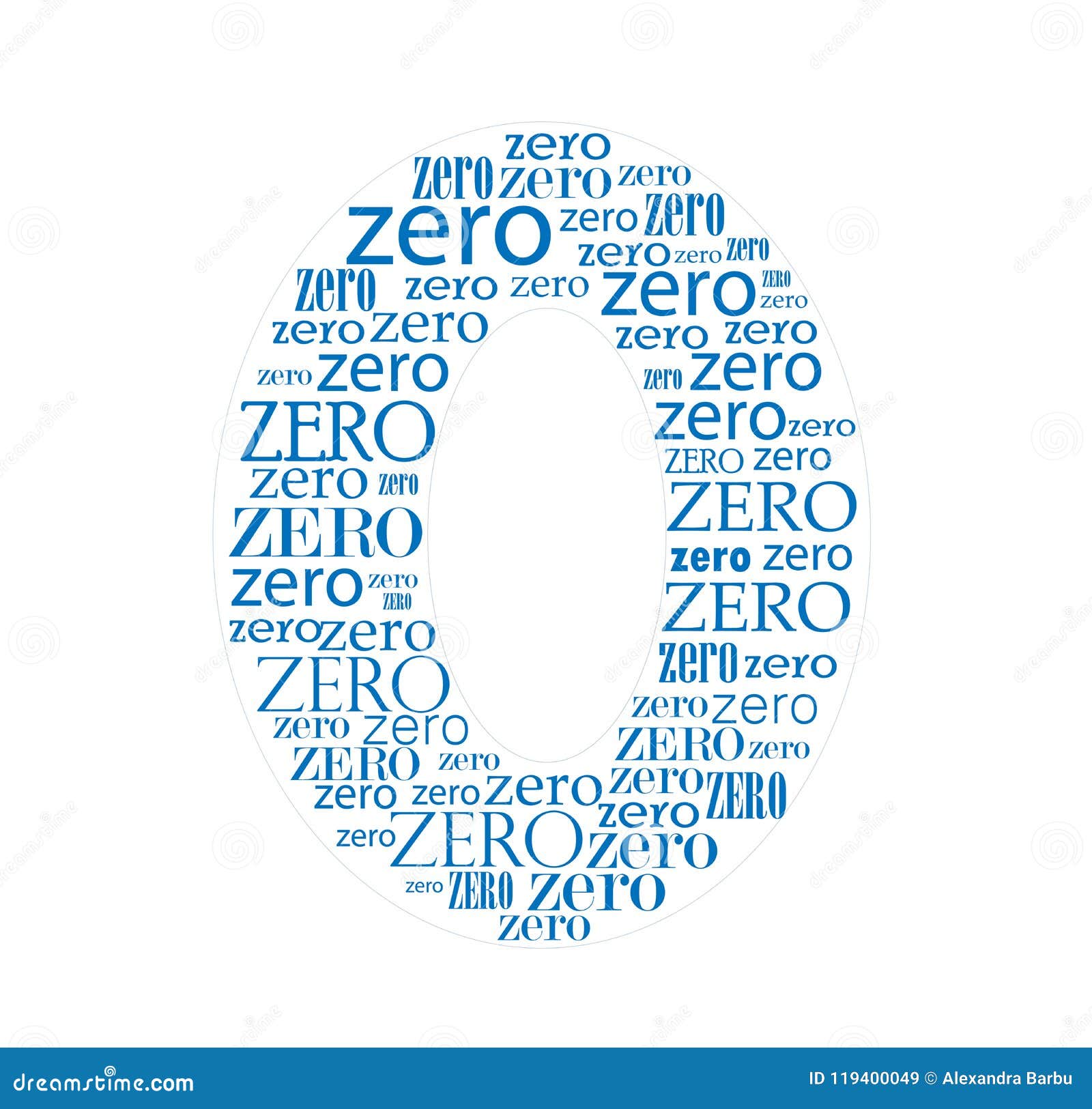 Number Zero In The Form Of A Green Snake As A Symbol Of Happy Chinese ...