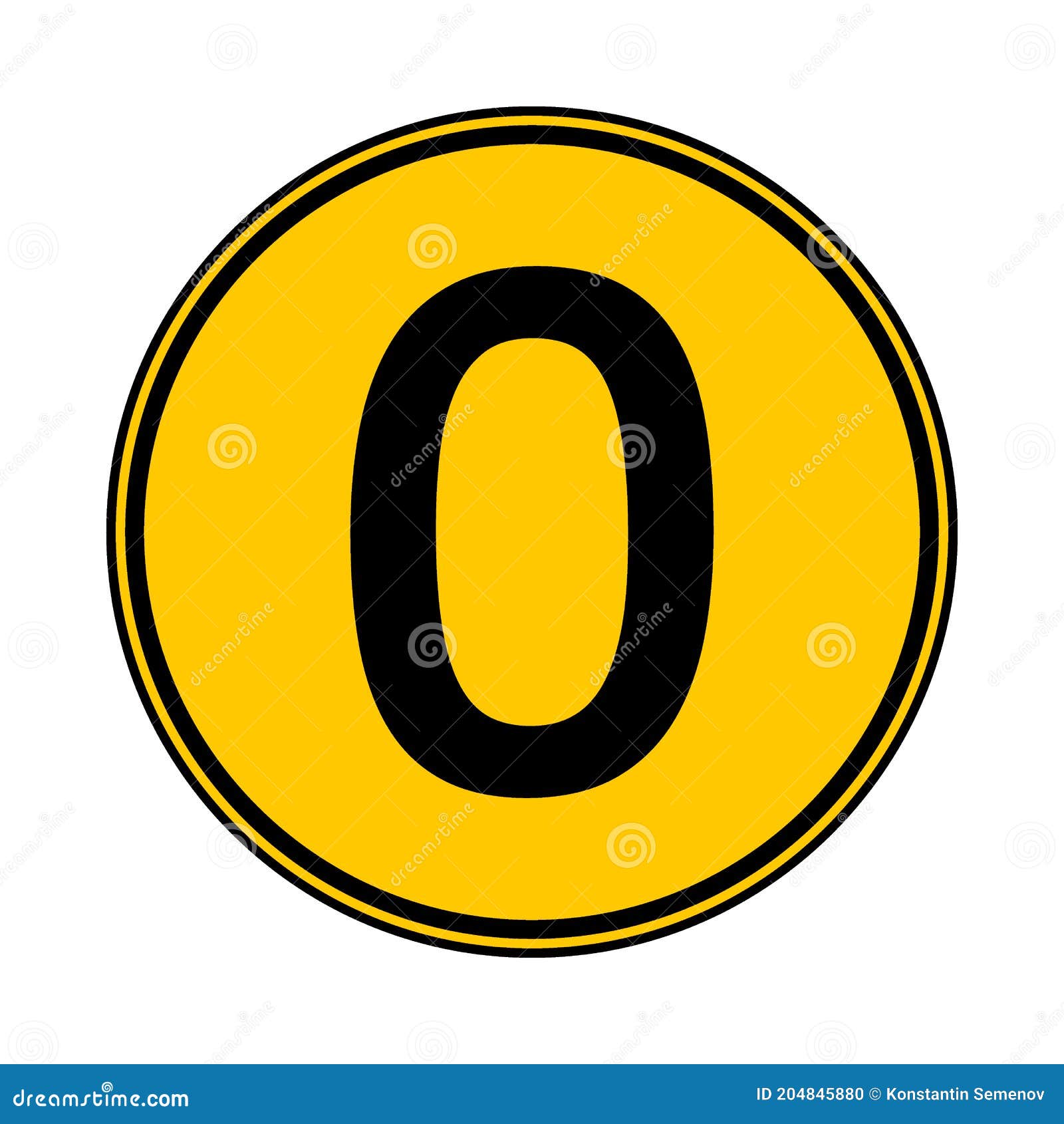 Number zero button stock illustration. Illustration of calculation ...