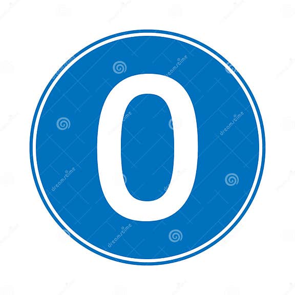 Number zero button stock illustration. Illustration of label - 205053662