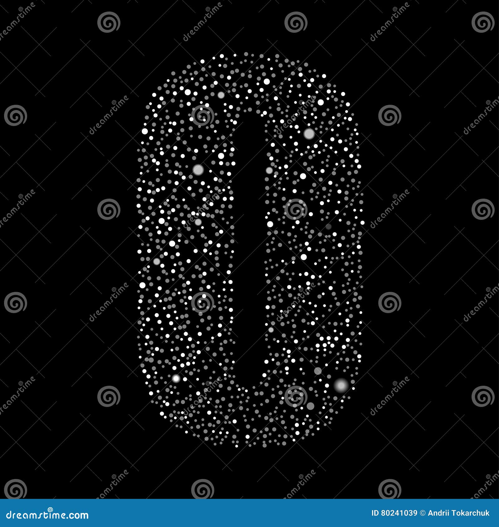 Number Zero Logotype Vector Design. Illustration. Stock Vector ...