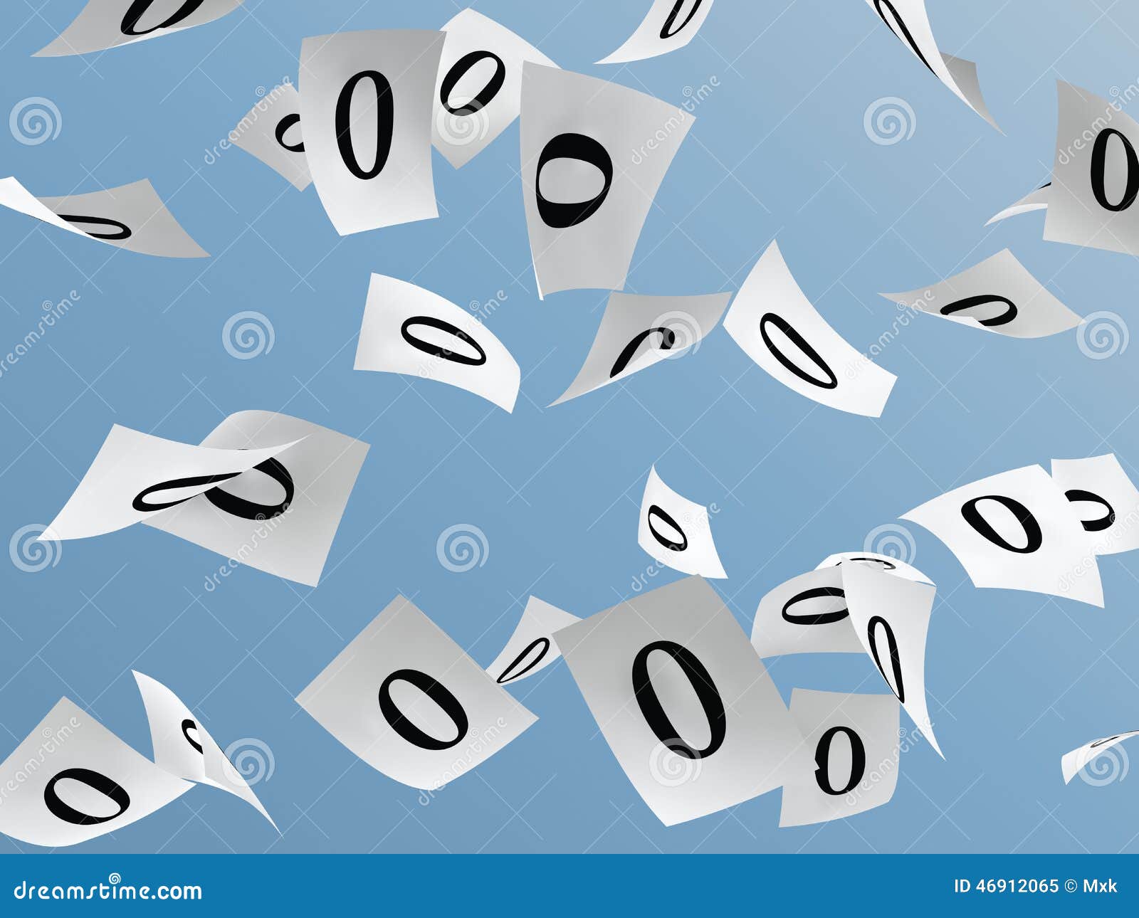 Number zero stock illustration. Illustration of digit - 46912065