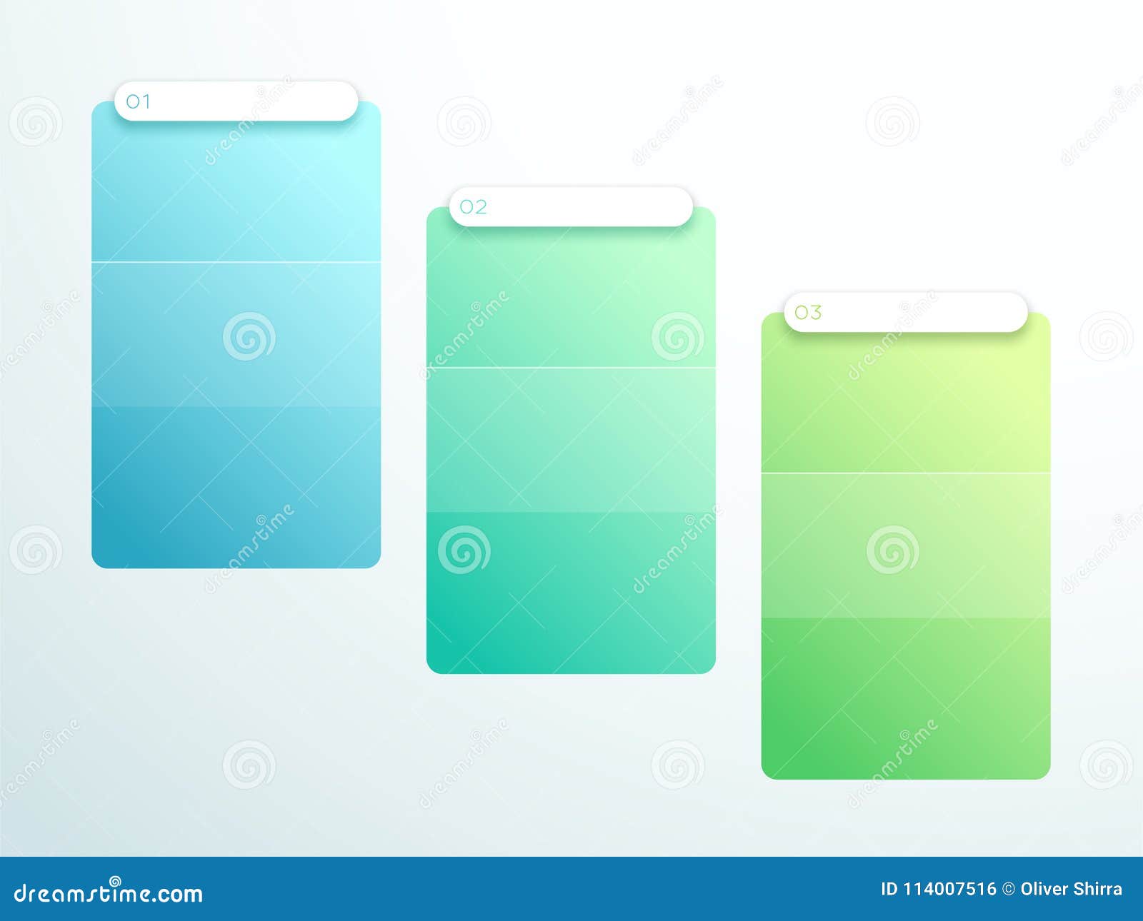 Numbered Gradient Vertical Text Box Set 1 To 3 Vector Stock Vector ... Numbered Gradient Vertical Text Box Set 1 To 3 Vector Stock Vector ...