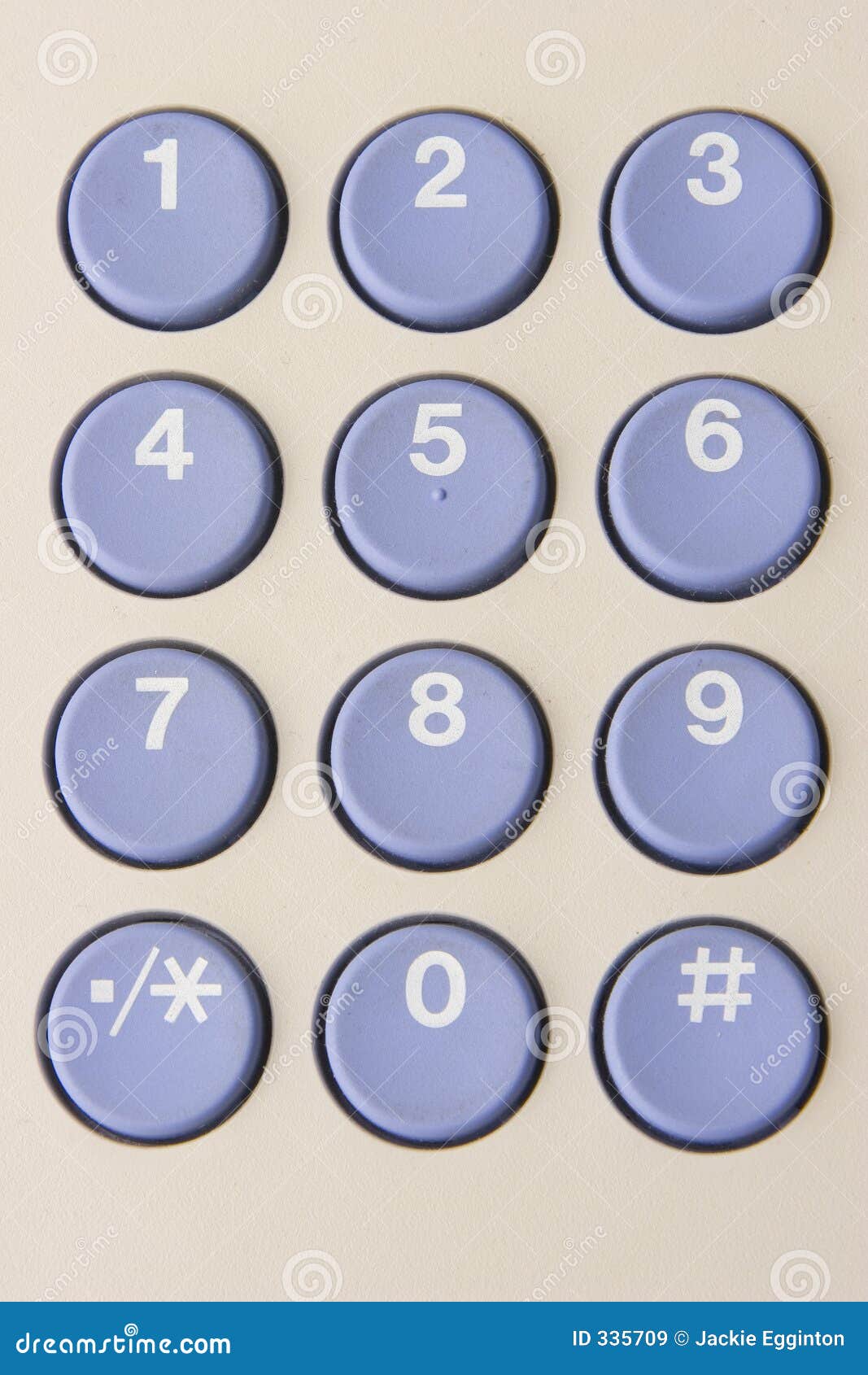 Numbered keypad stock image. Image of blue, star, finance - 335709
