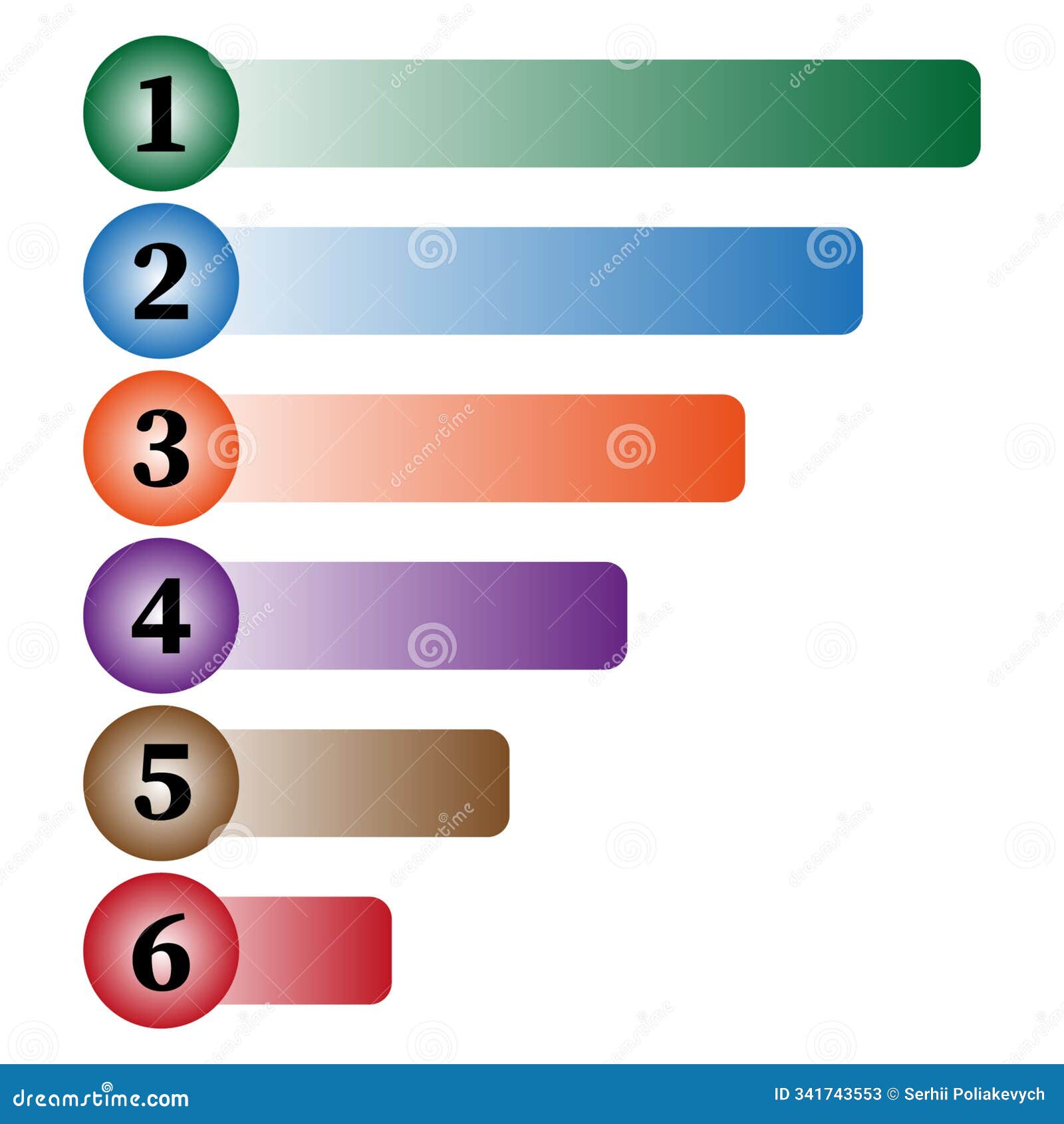6 List Of Steps, Row Layout Diagram With Number Sequence, Infographic ... 6 List Of Steps, Row Layout Diagram With Number Sequence, Infographic ...