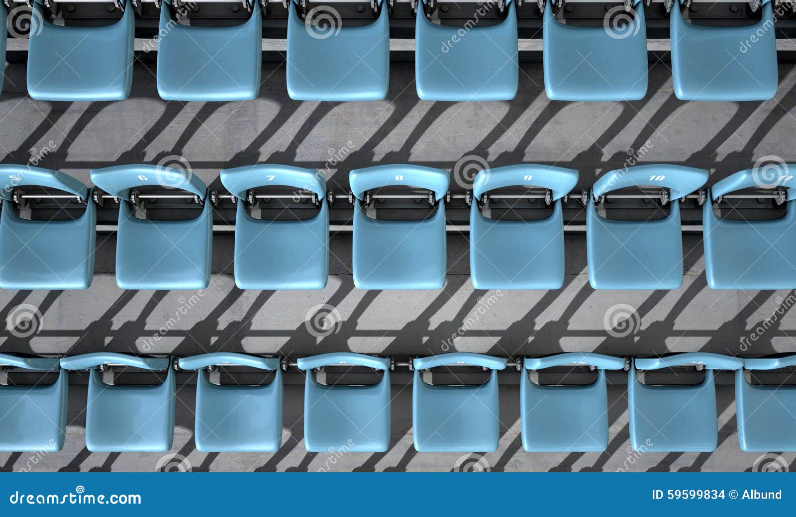 Stadium Seating Cartoon Vector | CartoonDealer.com #22354599