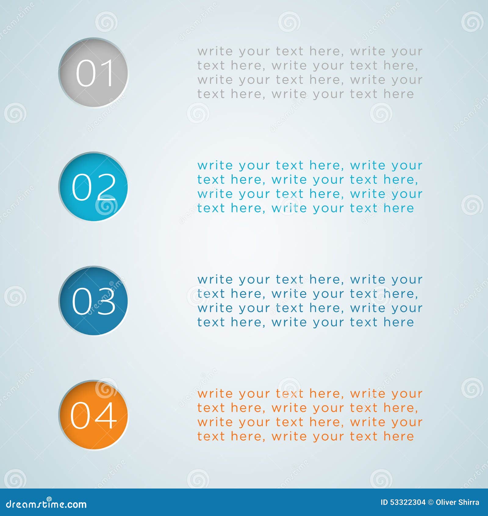 Numbered Steps 9 stock vector. Illustration of plan, line - 53322304