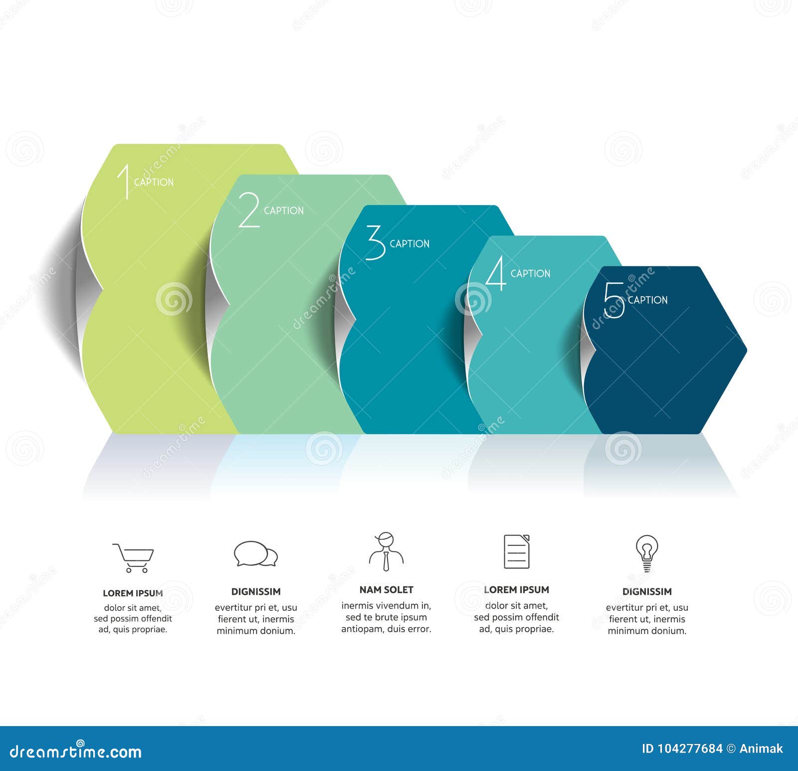 Numbered Template, Infographic, Step by Step, Timeline, Option Banner ...