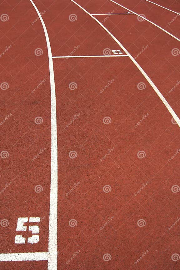 Numbered tracks stock photo. Image of sport, abstract - 1387320