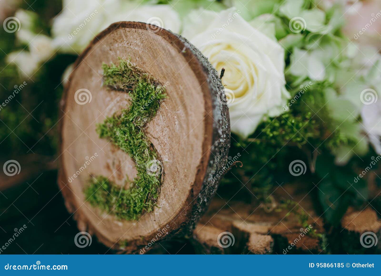 Numbering Tables at the Wedding Stock Image - Image of marriage, light ...