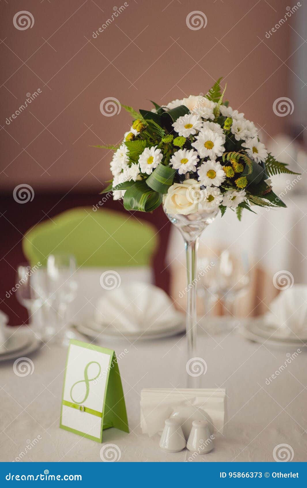 Numbering Tables at the Wedding Stock Image - Image of beautiful, event ...