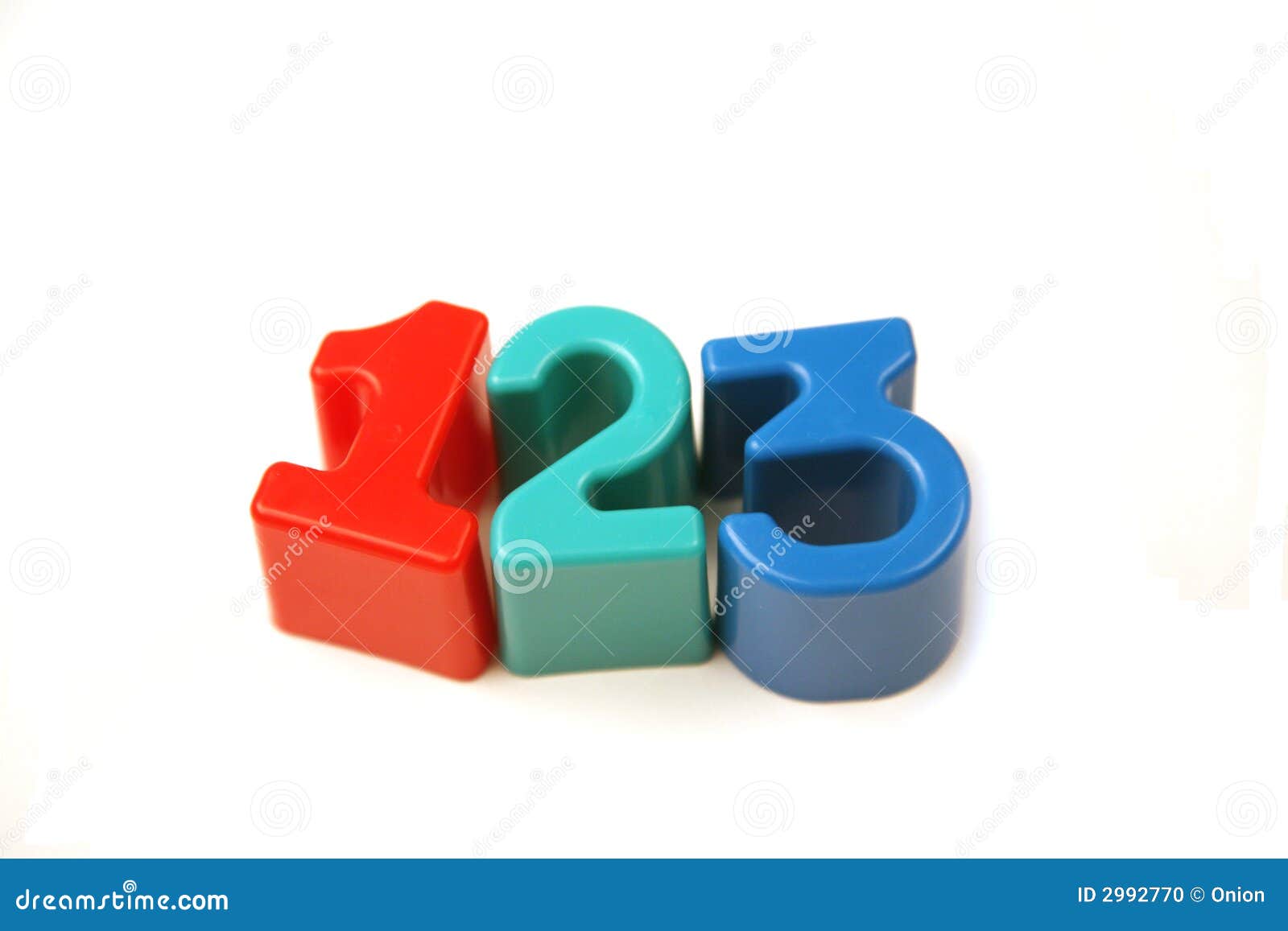Numbers 1, 2 and 3 stock photo. Image of playtime, isolated - 2992770