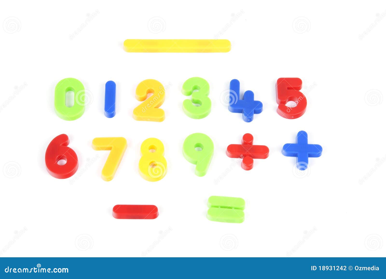 Numbers stock photo. Image of equals, math, collection - 18931242