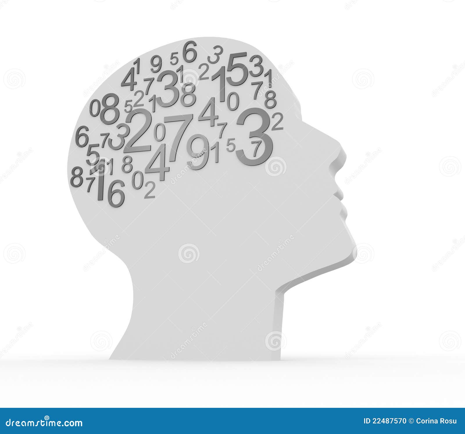 Numbers stock illustration. Illustration of chat, communication - 22487570