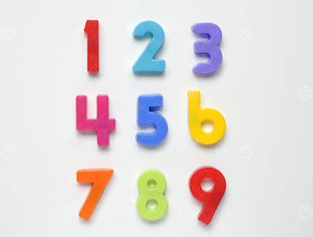 Numbers stock image. Image of three, five, four, nine - 3485641