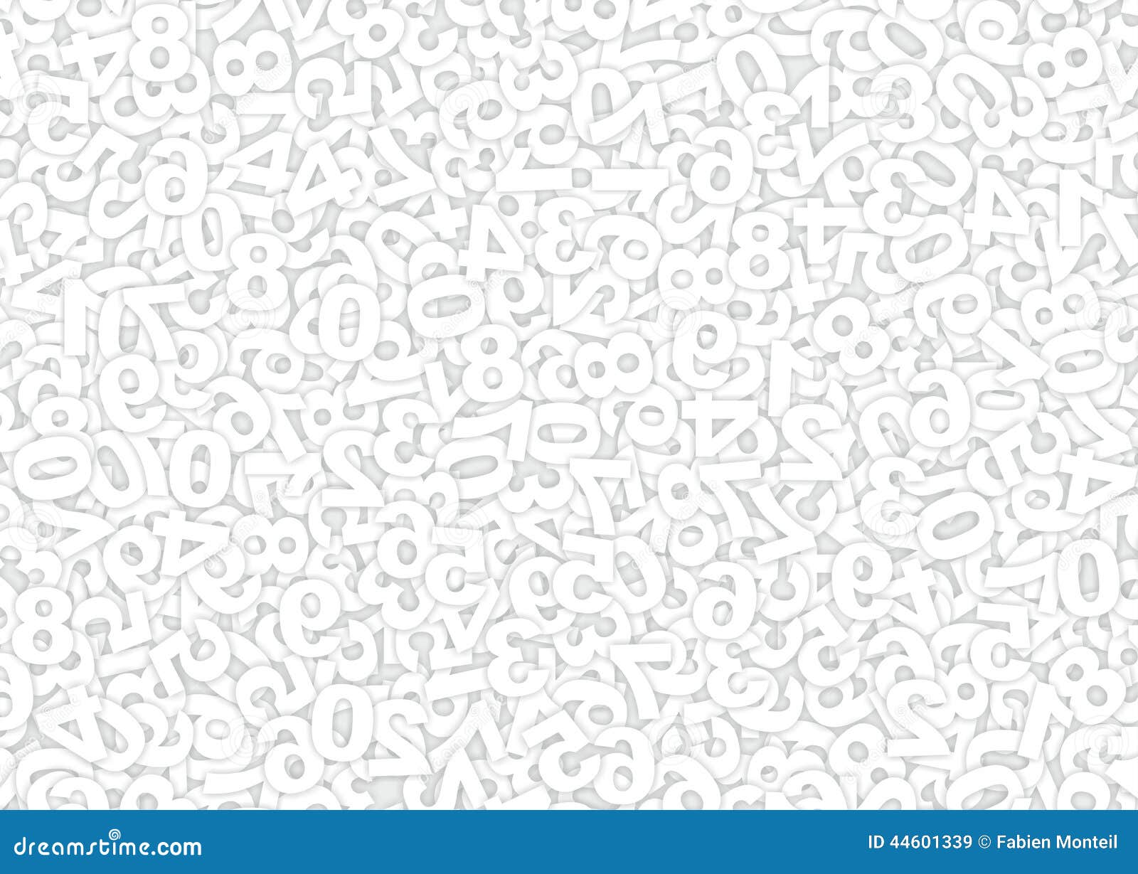 Numbers stock illustration. Illustration of calculation - 44601339