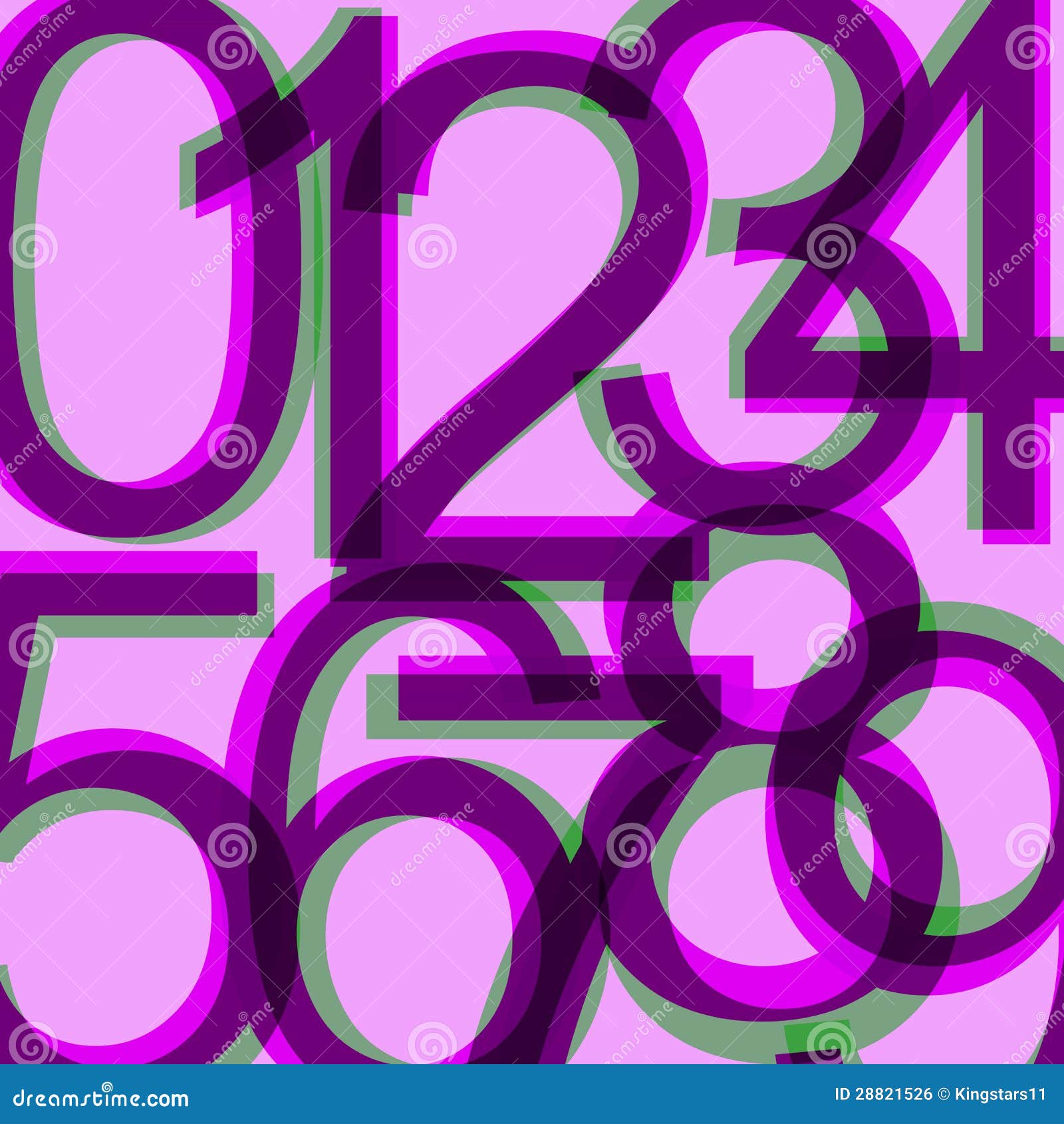 Numbers background stock illustration. Illustration of figure - 28821526