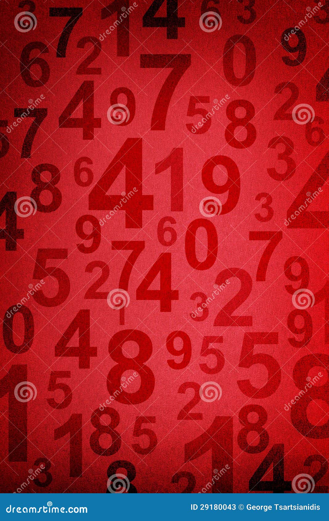 Numbers background stock illustration. Illustration of four - 29180043