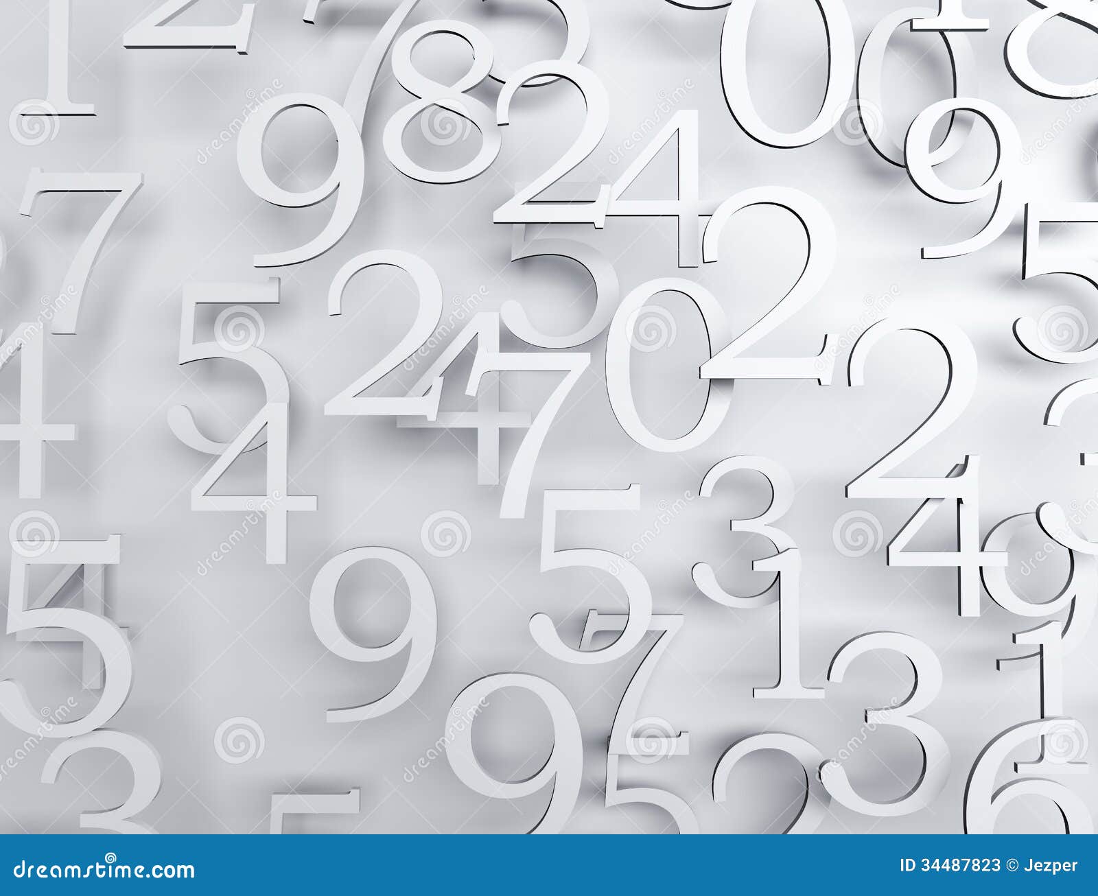 Numbers background stock illustration. Illustration of digital - 34487823