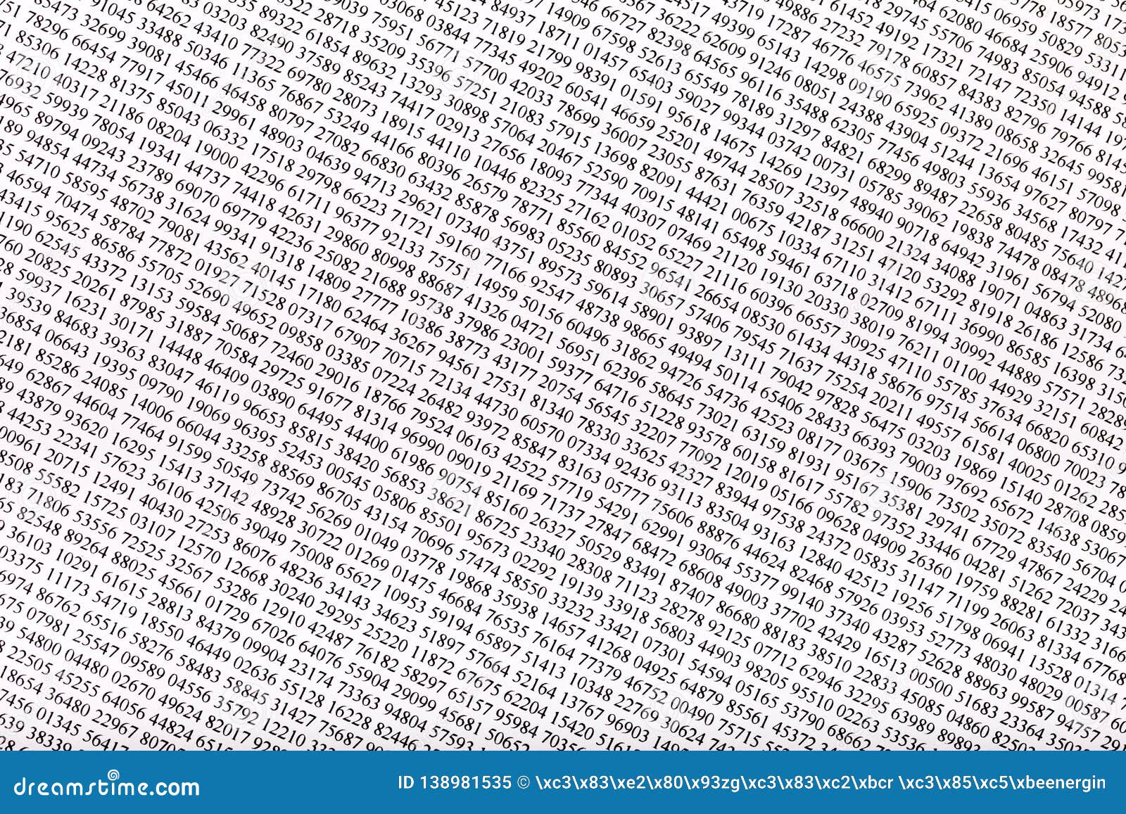 Numbers, Background Pattern Stock Image - Image of cryptic, repeat ...