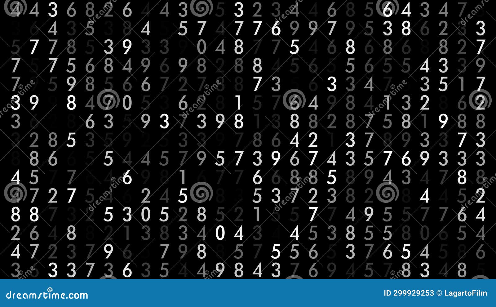 Numbers on Black Numerical Data Design for Digital Technology and Data Science with Random ...