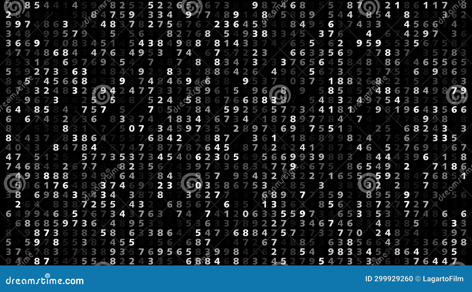 Texture of Random Numbers on Black Exploring Numerical Digits of Big Data in Data Science ...