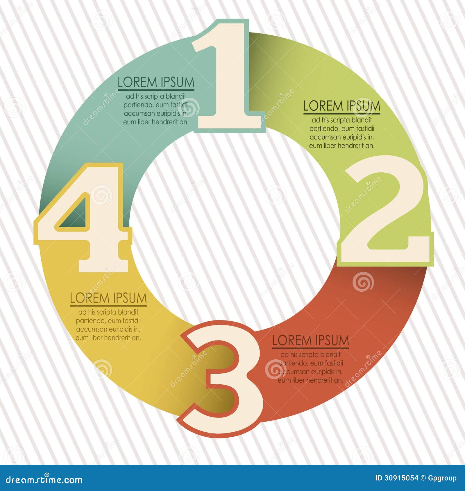 Numbers Brochure stock vector. Illustration of design - 30915054