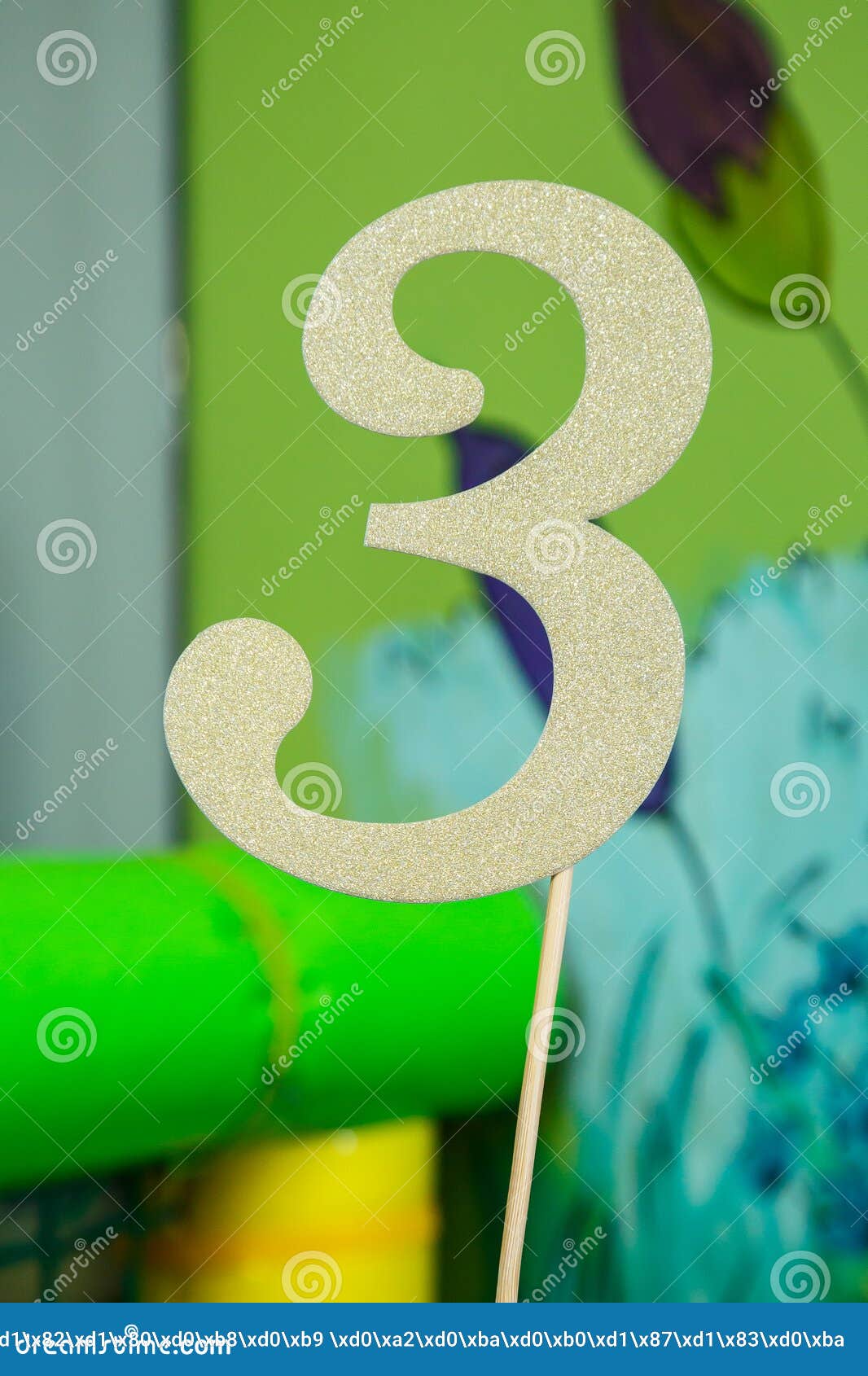 Numbers Carved from Wood on a Stock Image - Image of decoration, retro ...