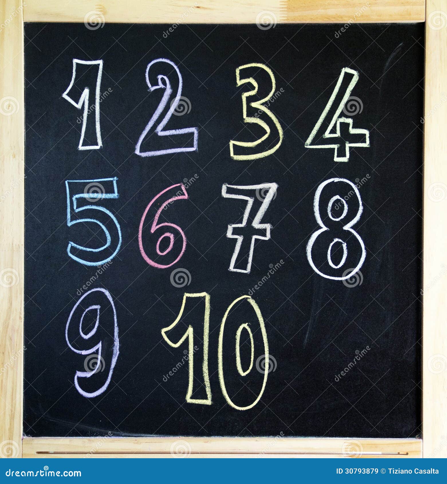Numbers stock image. Image of font, teach, education - 30793879