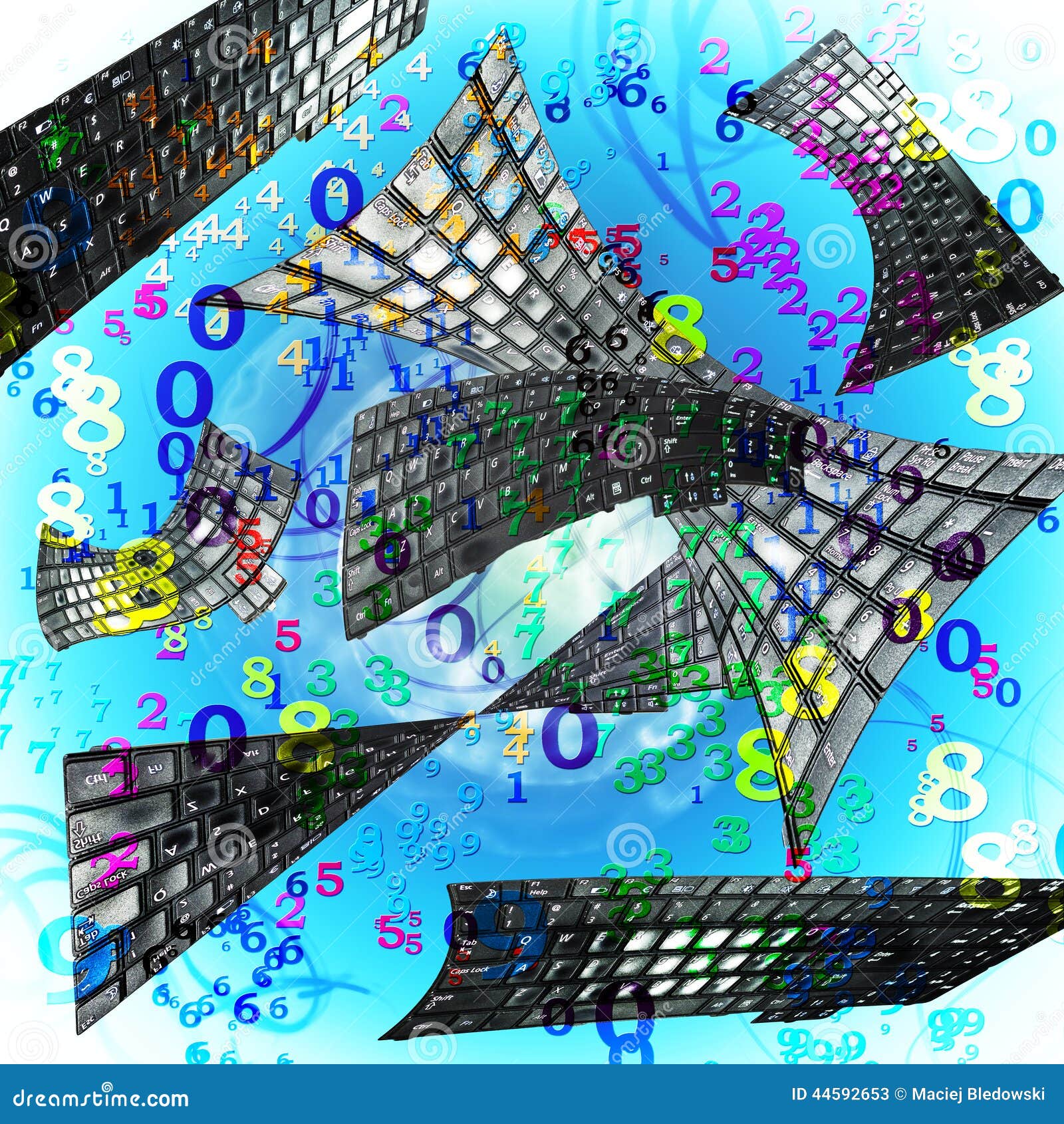 Computer Keyboards Stock Illustrations – 693 Computer Keyboards Stock ...