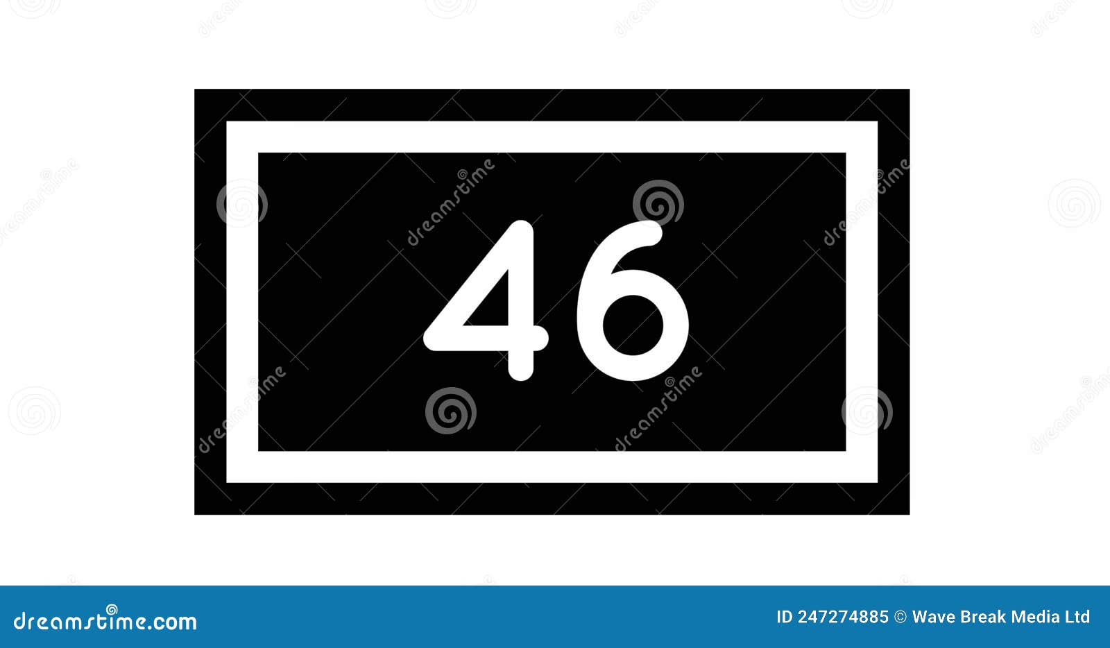 Numbers counting up 4k stock illustration. Illustration of timer ...