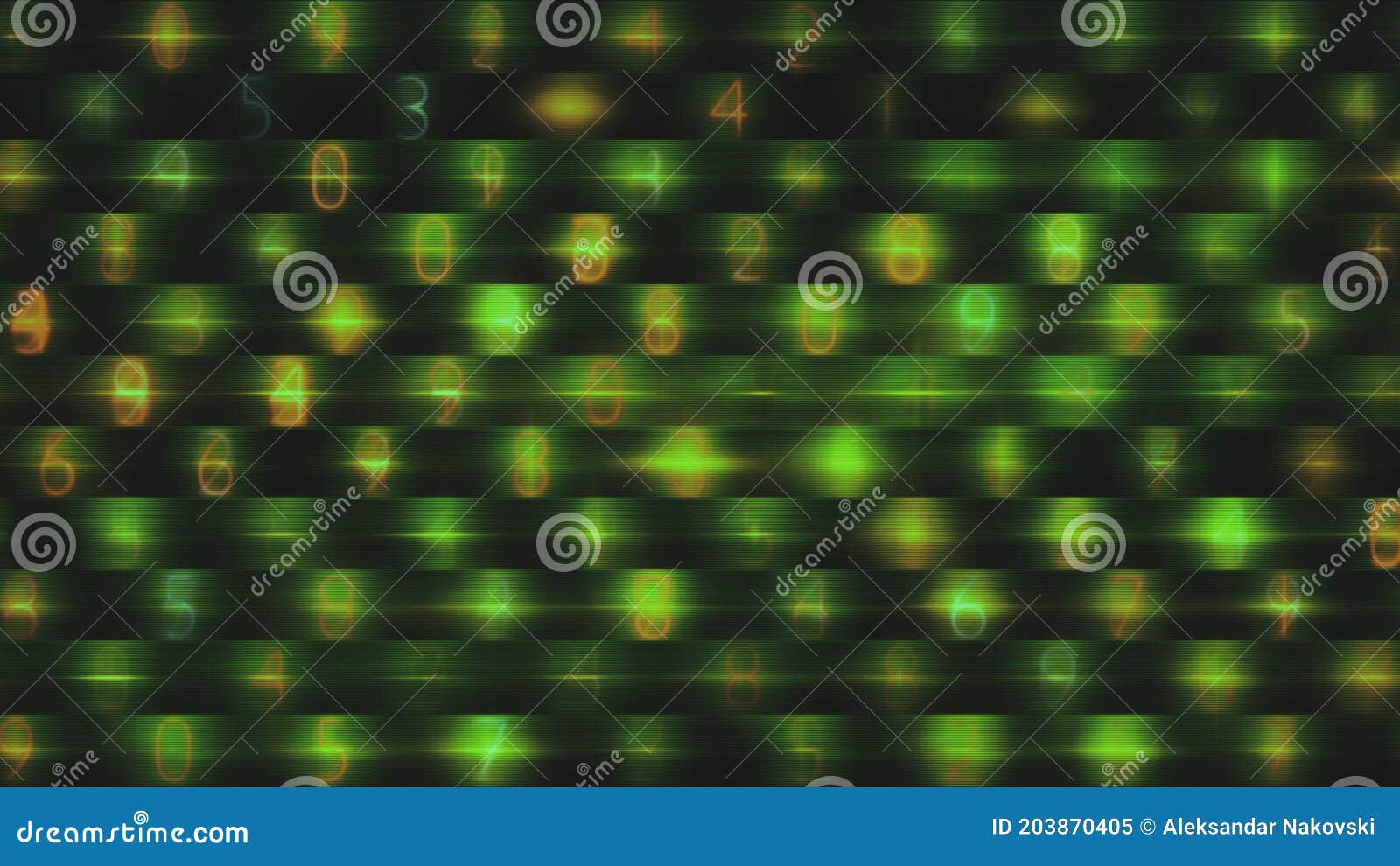 Numbers Data Abstract Background Illustration Stock Illustration ...