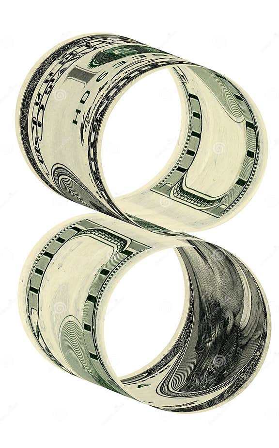 Numbers eight dollars. stock photo. Image of currency - 82371978