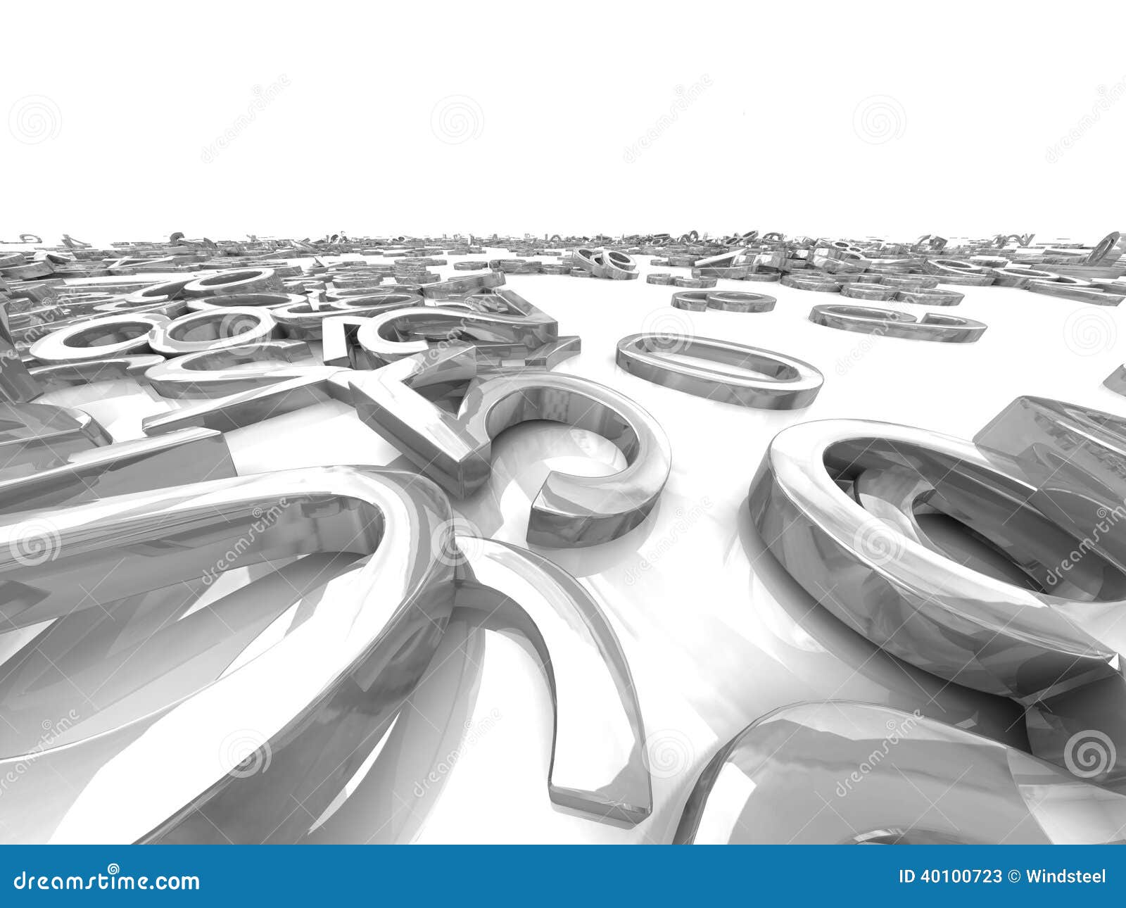 Numbers Exploded Royalty-Free Stock Photography | CartoonDealer.com ...