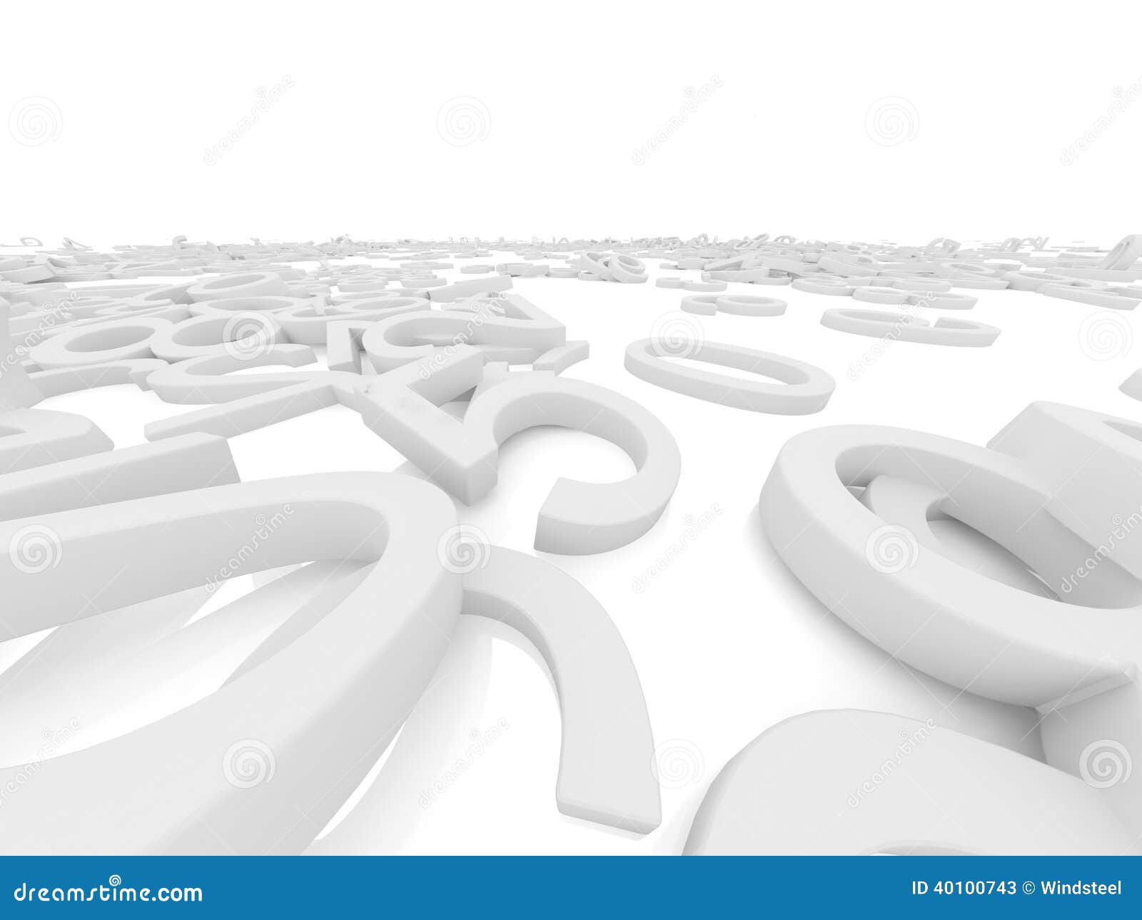 Numbers exploded stock illustration. Illustration of ideas - 40100743