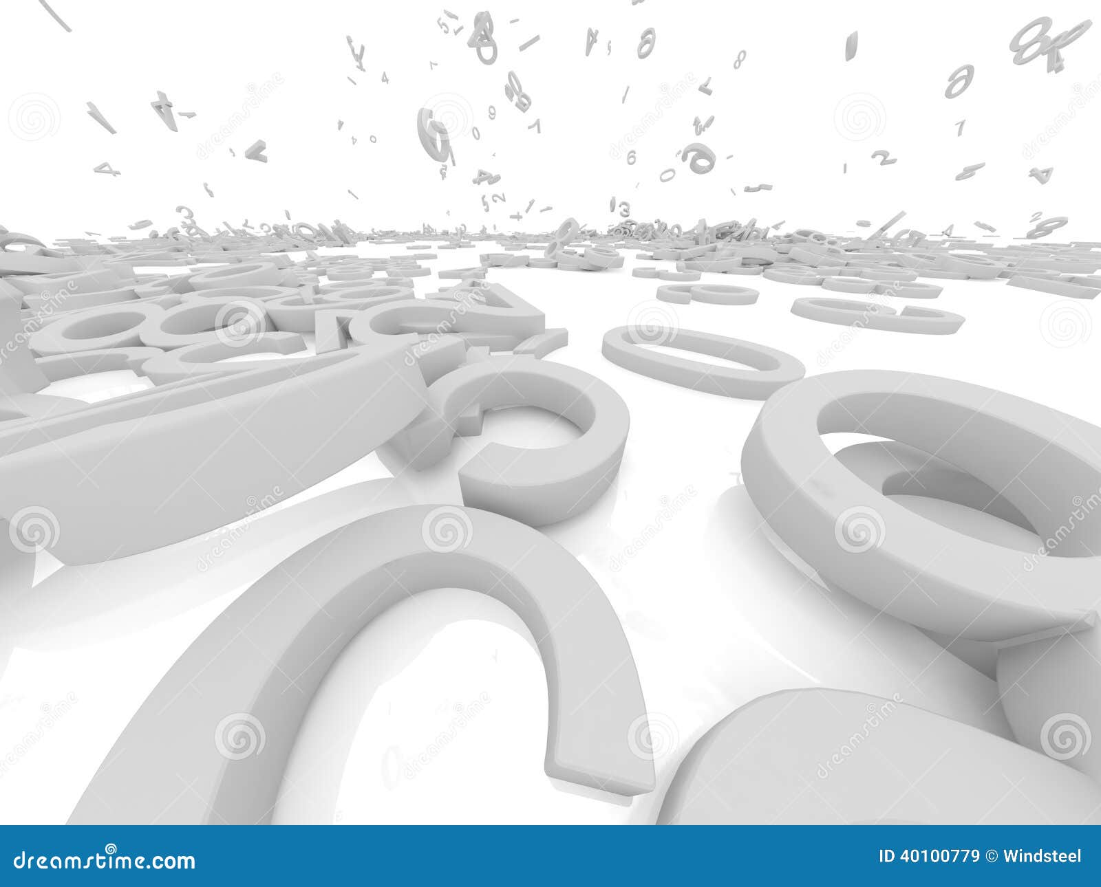 Numbers Exploded Royalty-Free Stock Photography | CartoonDealer.com ...