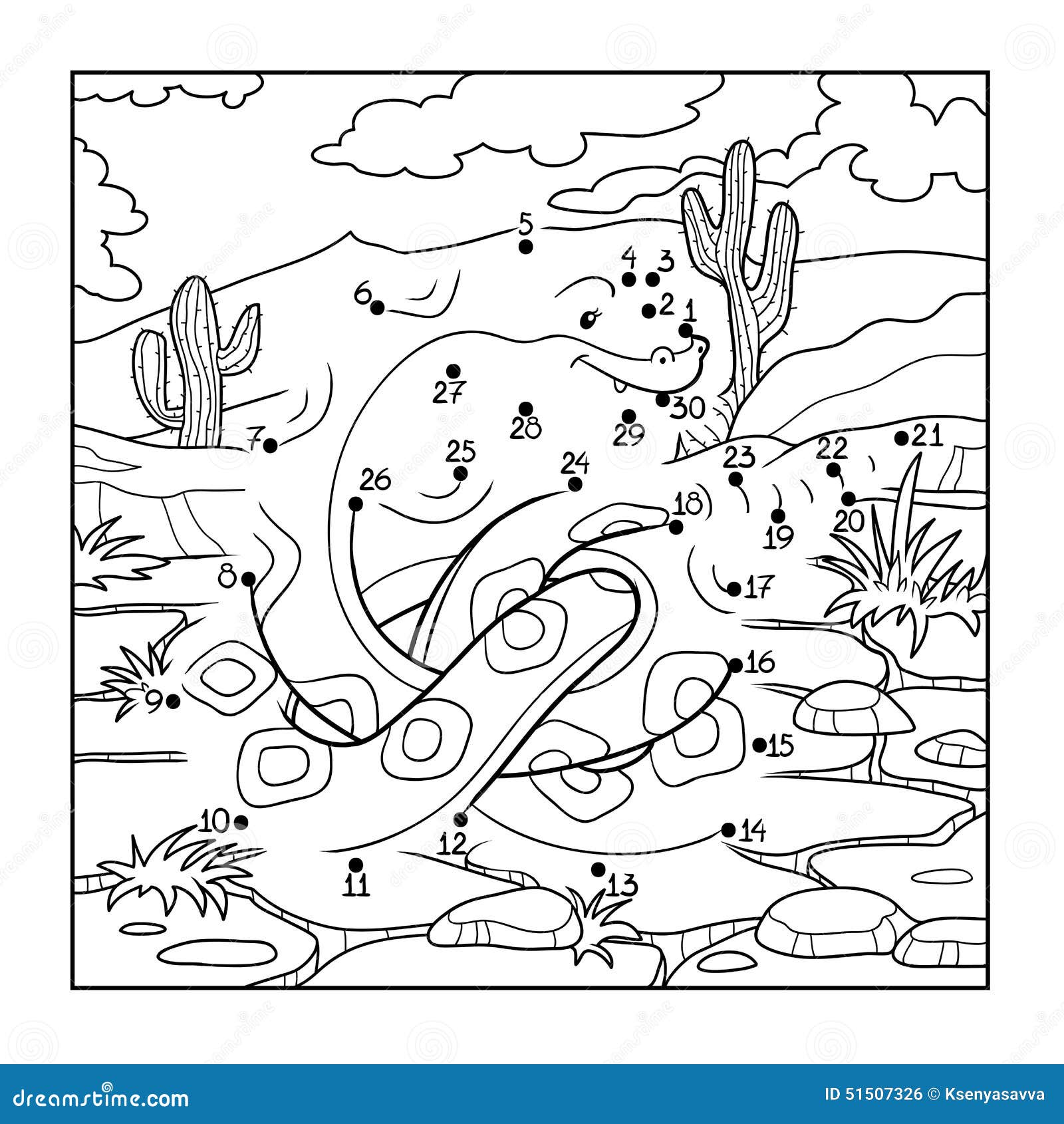 Numbers game (snake) stock vector. Illustration of line - 51507326 Numbers game (snake) stock vector. Illustration of line - 51507326