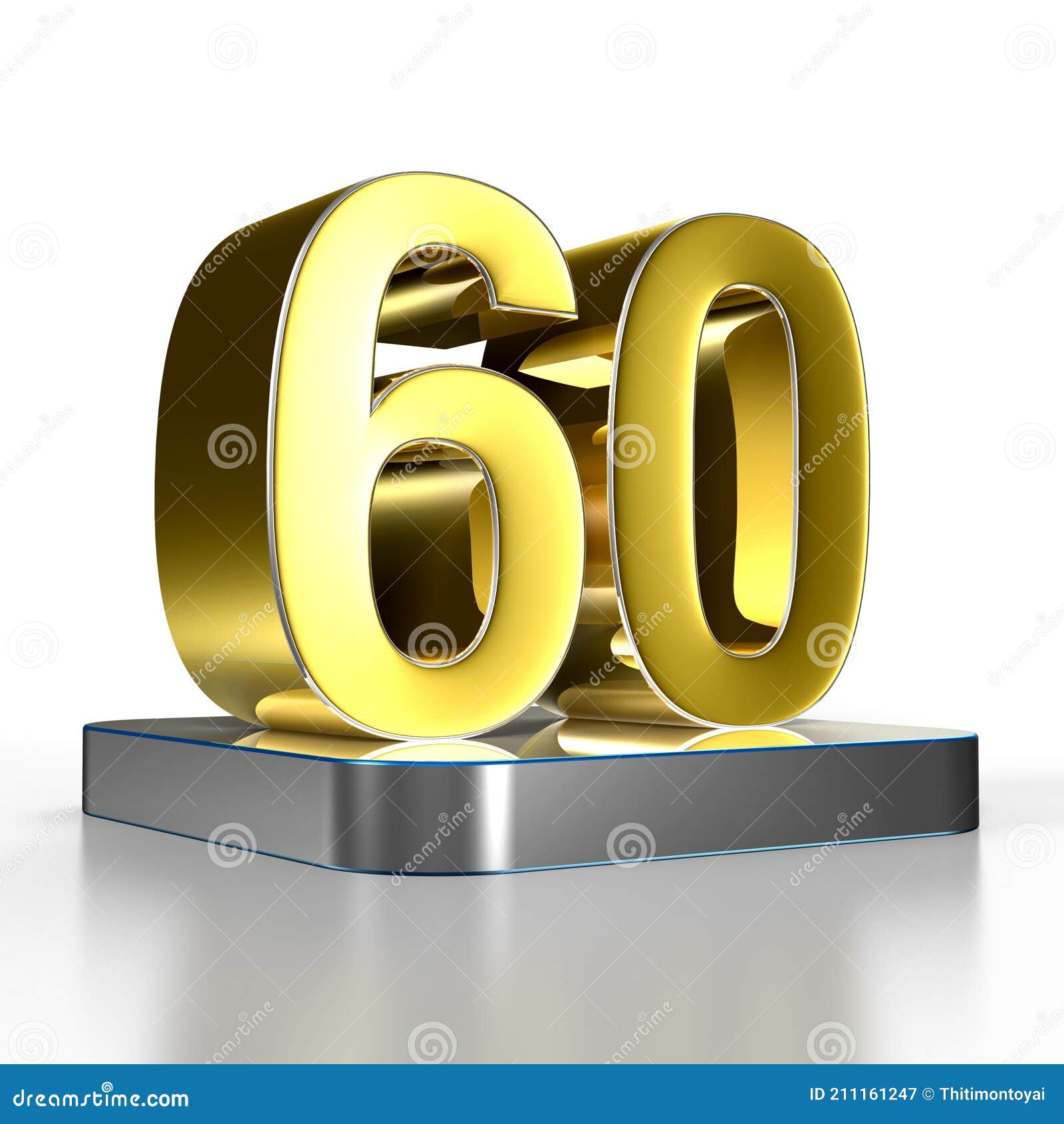 Numbers 60. stock illustration. Illustration of financial - 211161247