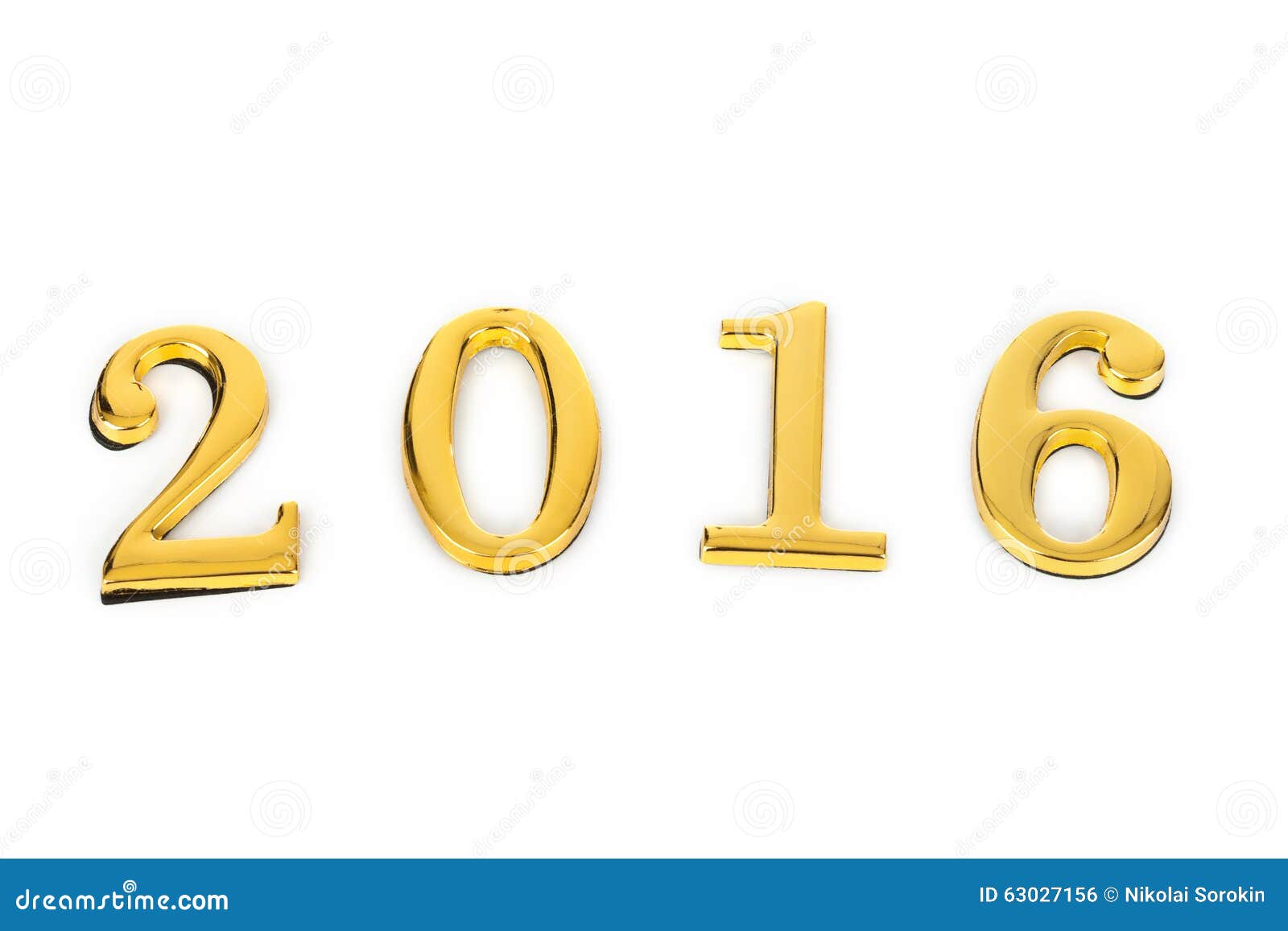 Numbers 2016 stock photo. Image of bronze, metal, celebration - 63027156