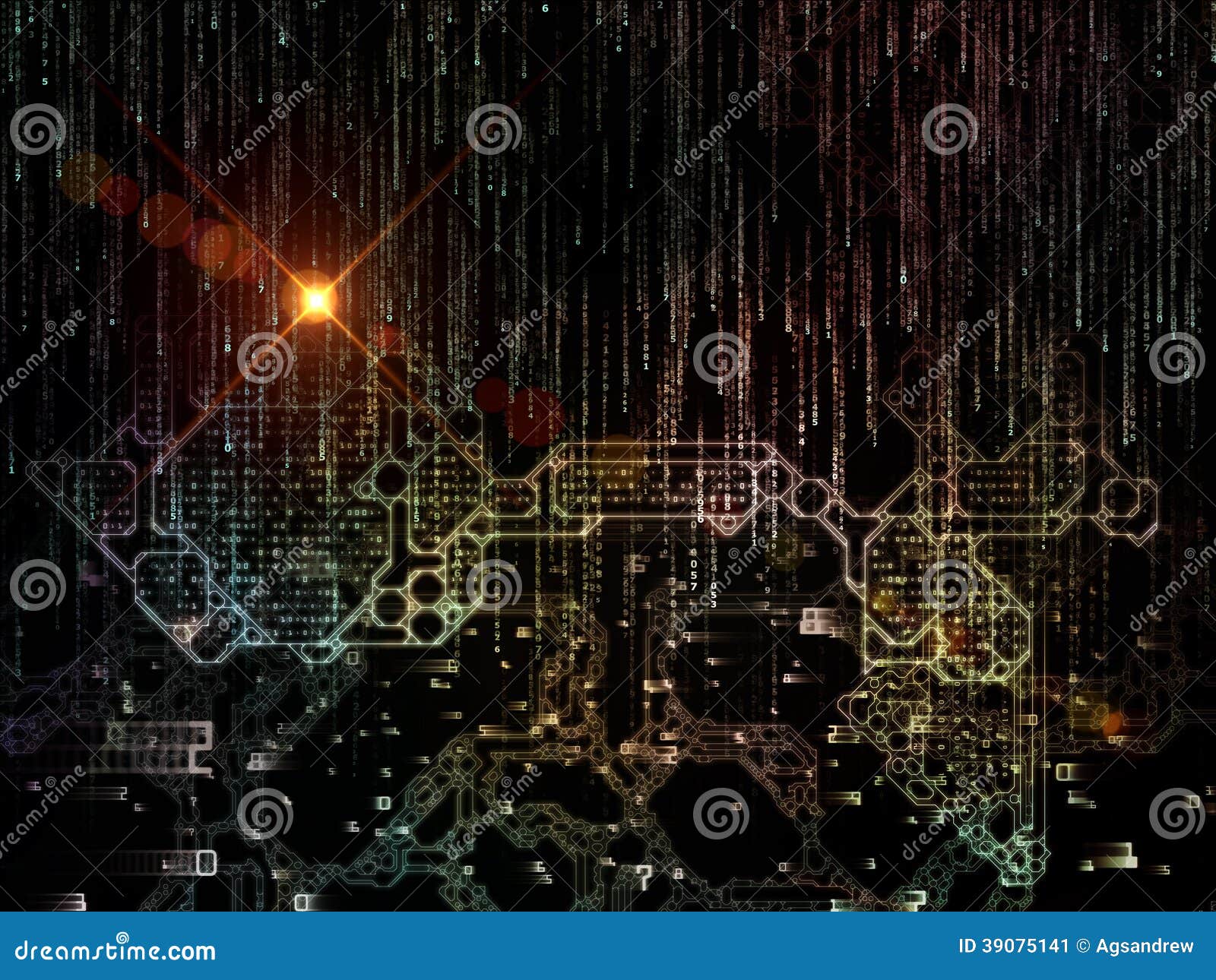 Numbers of Key Code stock illustration. Illustration of idea - 39075141
