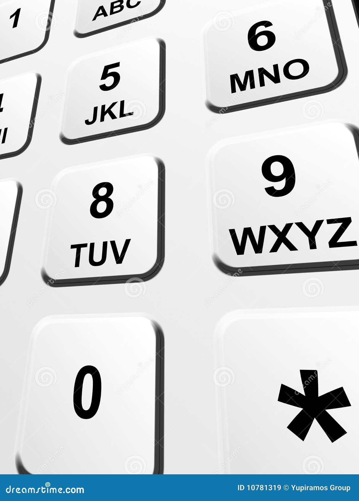 Numbers keyboard stock illustration. Illustration of contact - 10781319