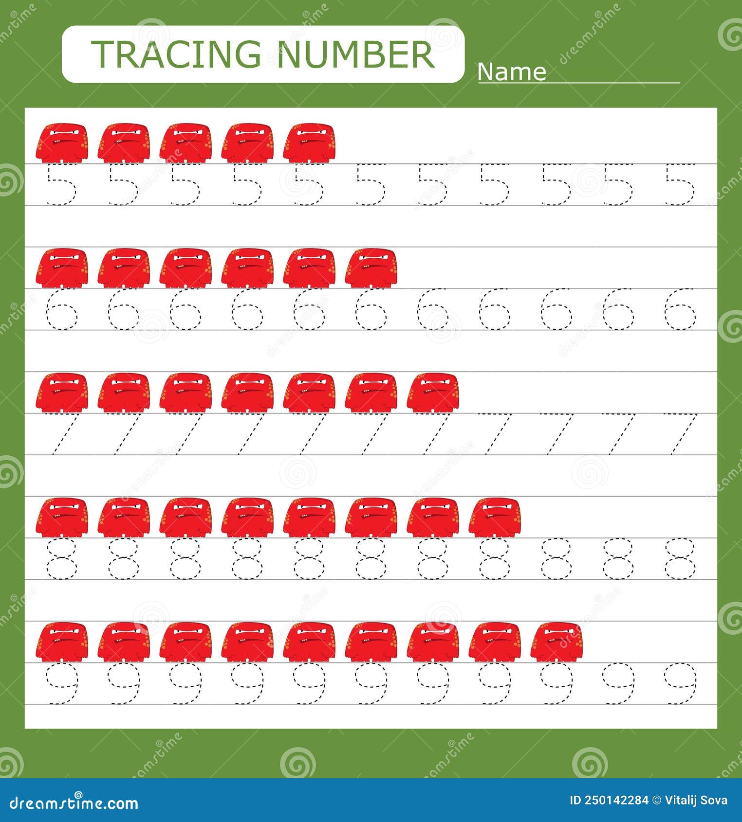 Worksheet vector design stock illustration. Illustration of cartoon ...