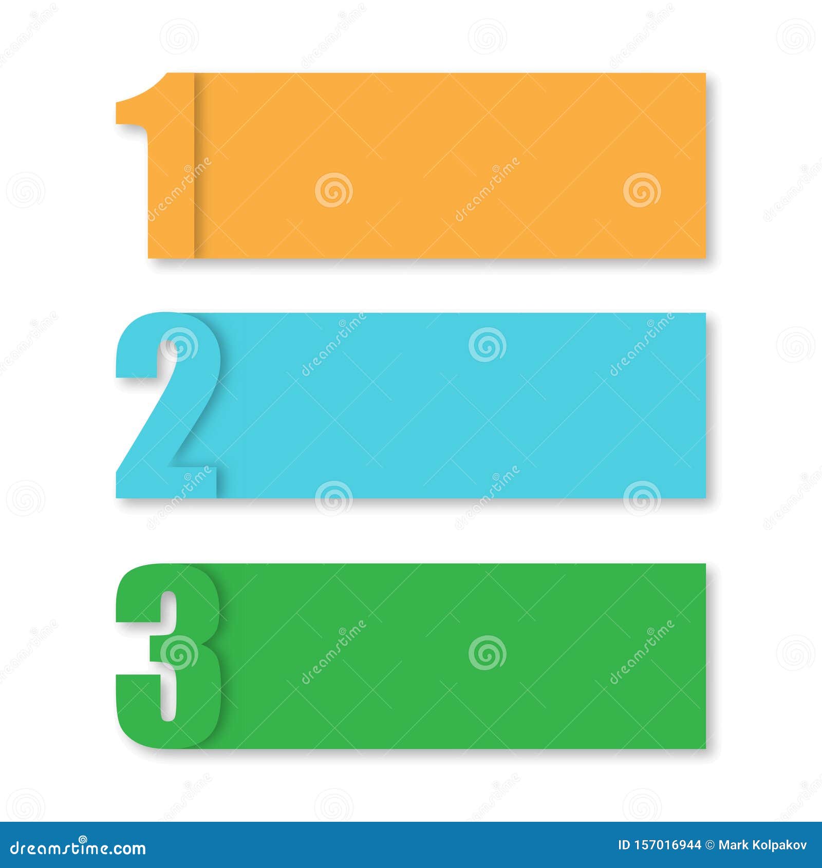 Infographic Numbers 1 To 10 In Overlapping Circles Vector Illustration ...