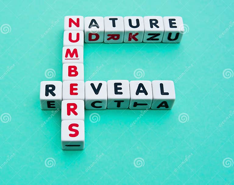 Numbers reveal nature stock photo. Image of explanation - 37857728