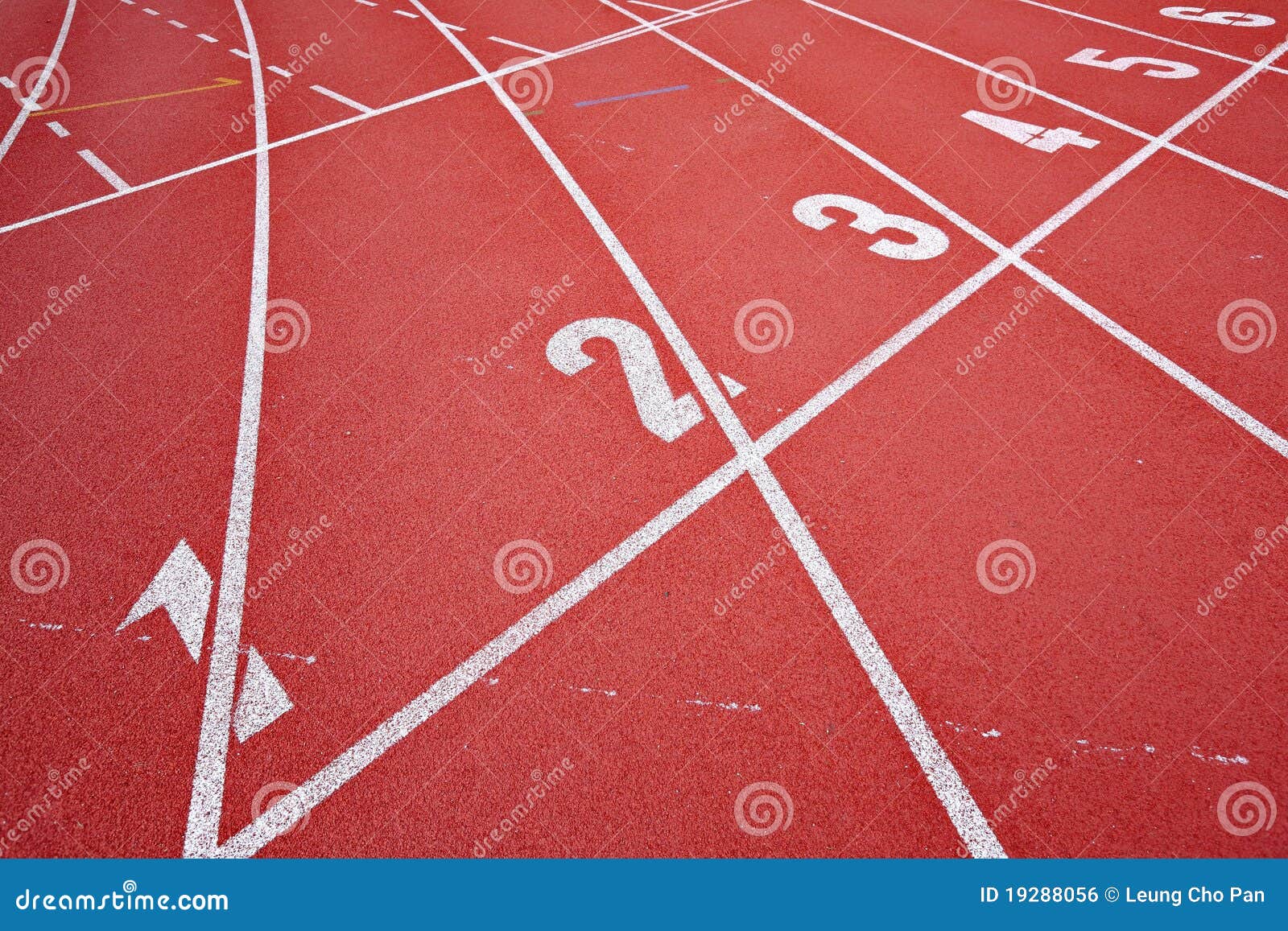 Numbers on running track stock photo. Image of finish - 19288056