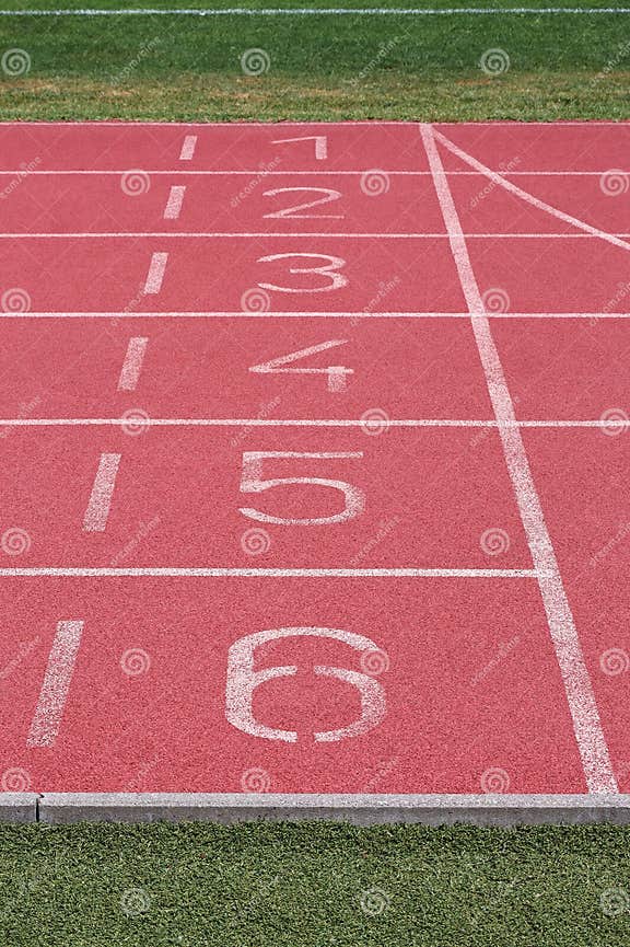 Numbers of the Running Track Stock Image - Image of people, athletics ...