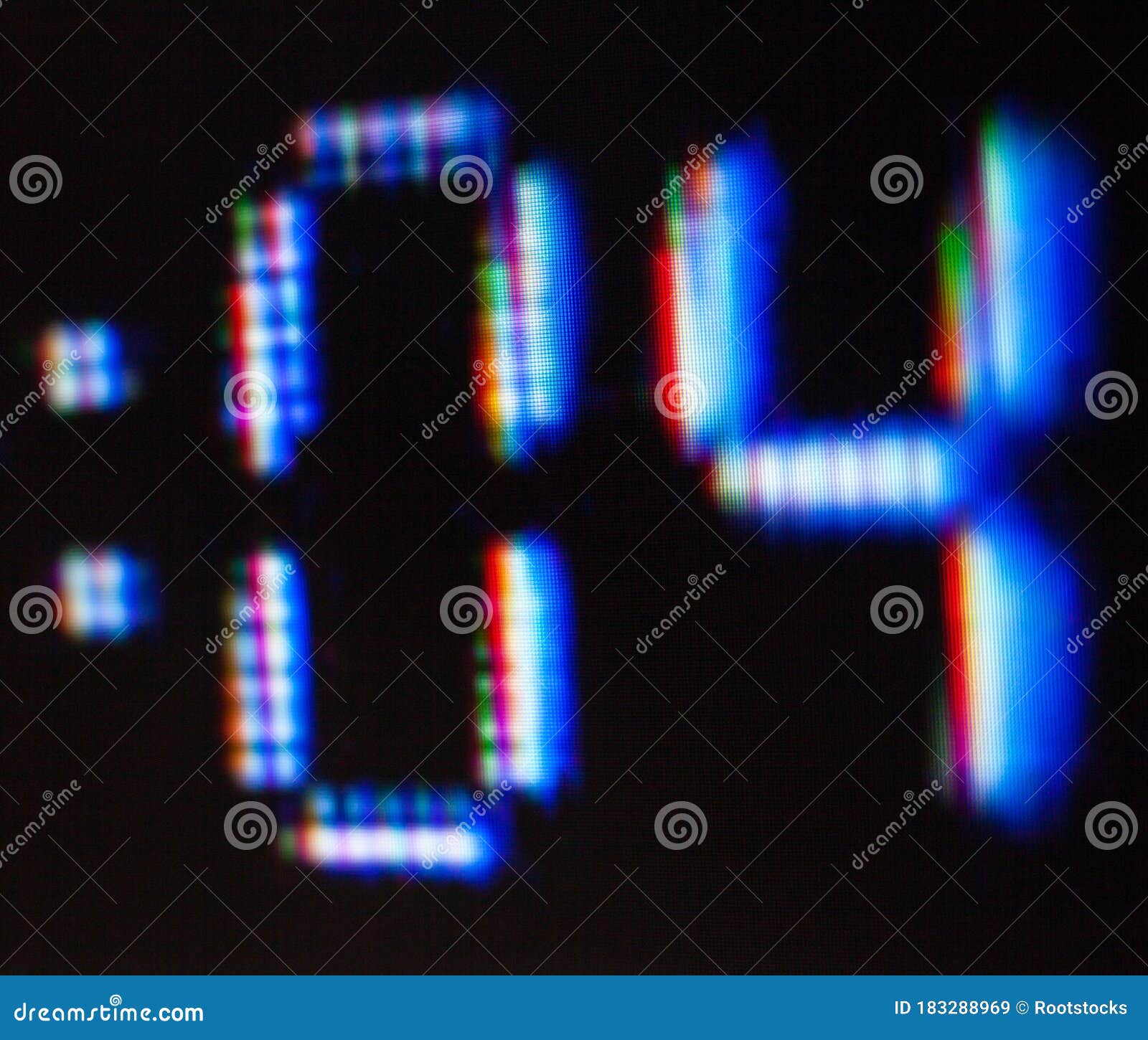 Numbers on the screen stock image. Image of record, count - 183288969